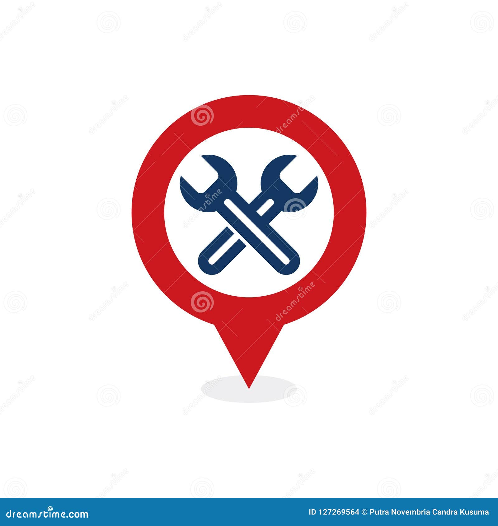 Fix Point Logo Icon Design stock vector. Illustration of branding ...