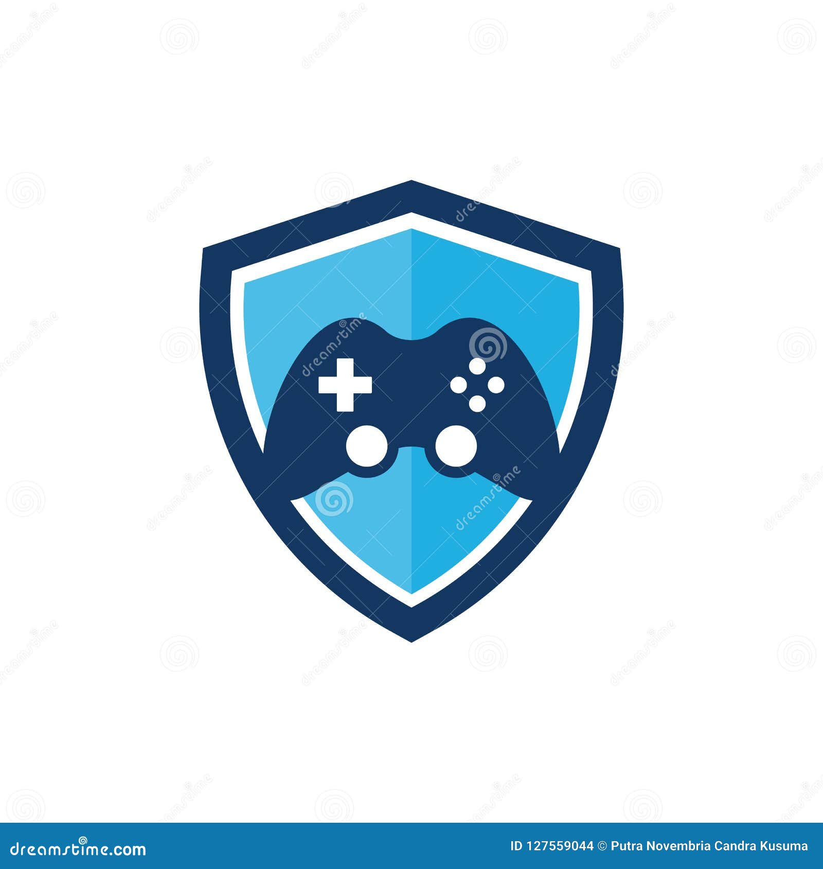 Game Shield Logo Icon Design Stock Vector - Illustration of armor ...
