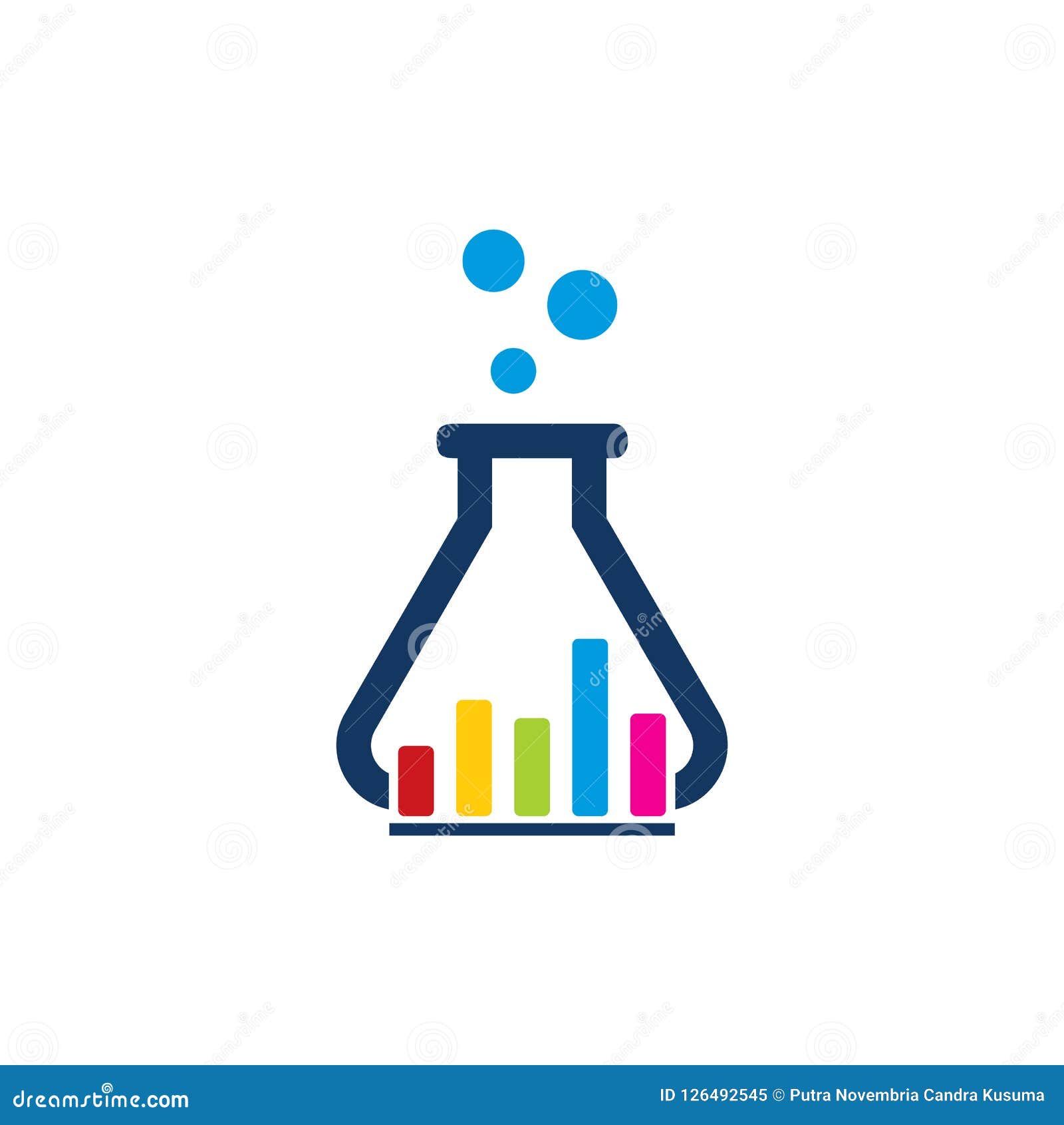 Graph Lab Logo Icon Design stock vector. Illustration of analysis ...