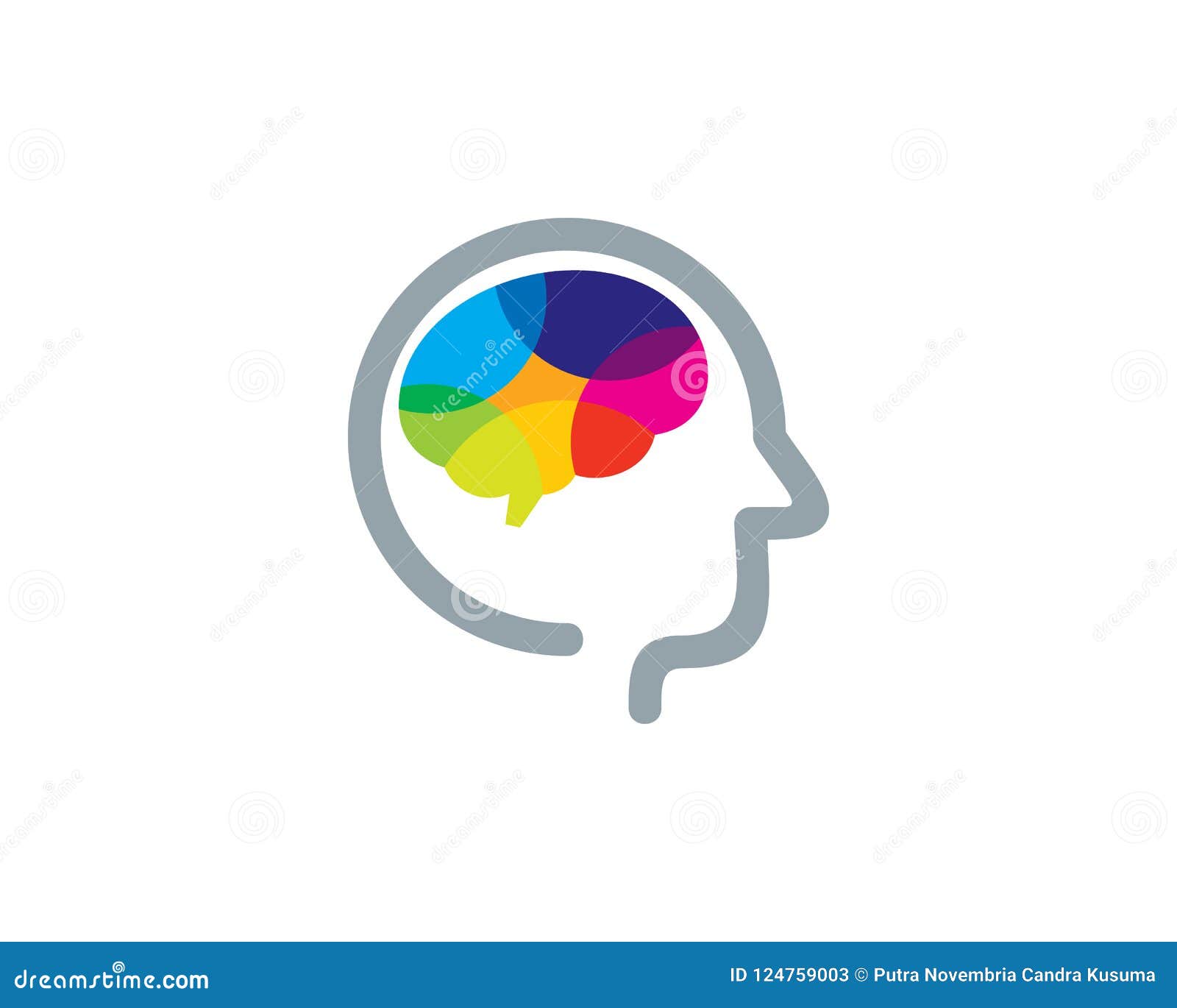 Head Brain Logo Icon Design Stock Vector - Illustration of education ...