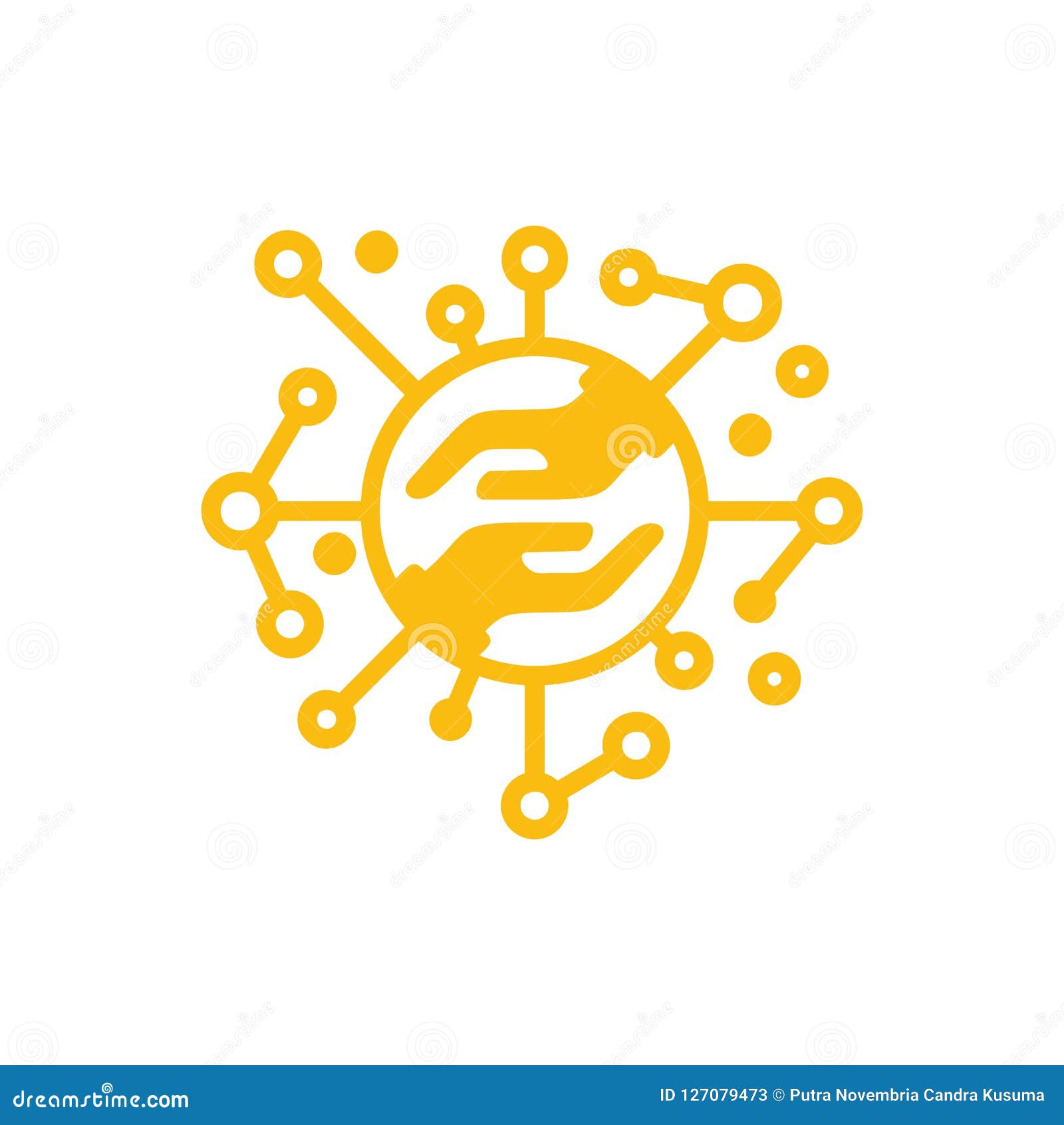 Help Network Logo Icon Design Stock Illustration - Illustration of ...