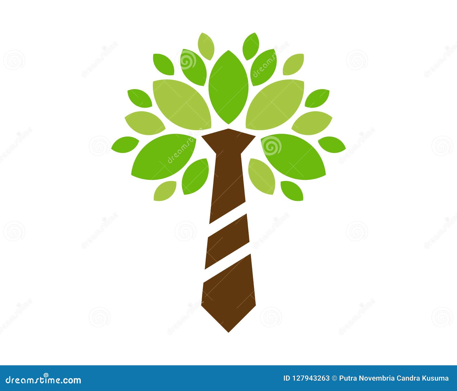 Job Tree Logo Icon Design stock vector. Illustration of ecology - 127943263