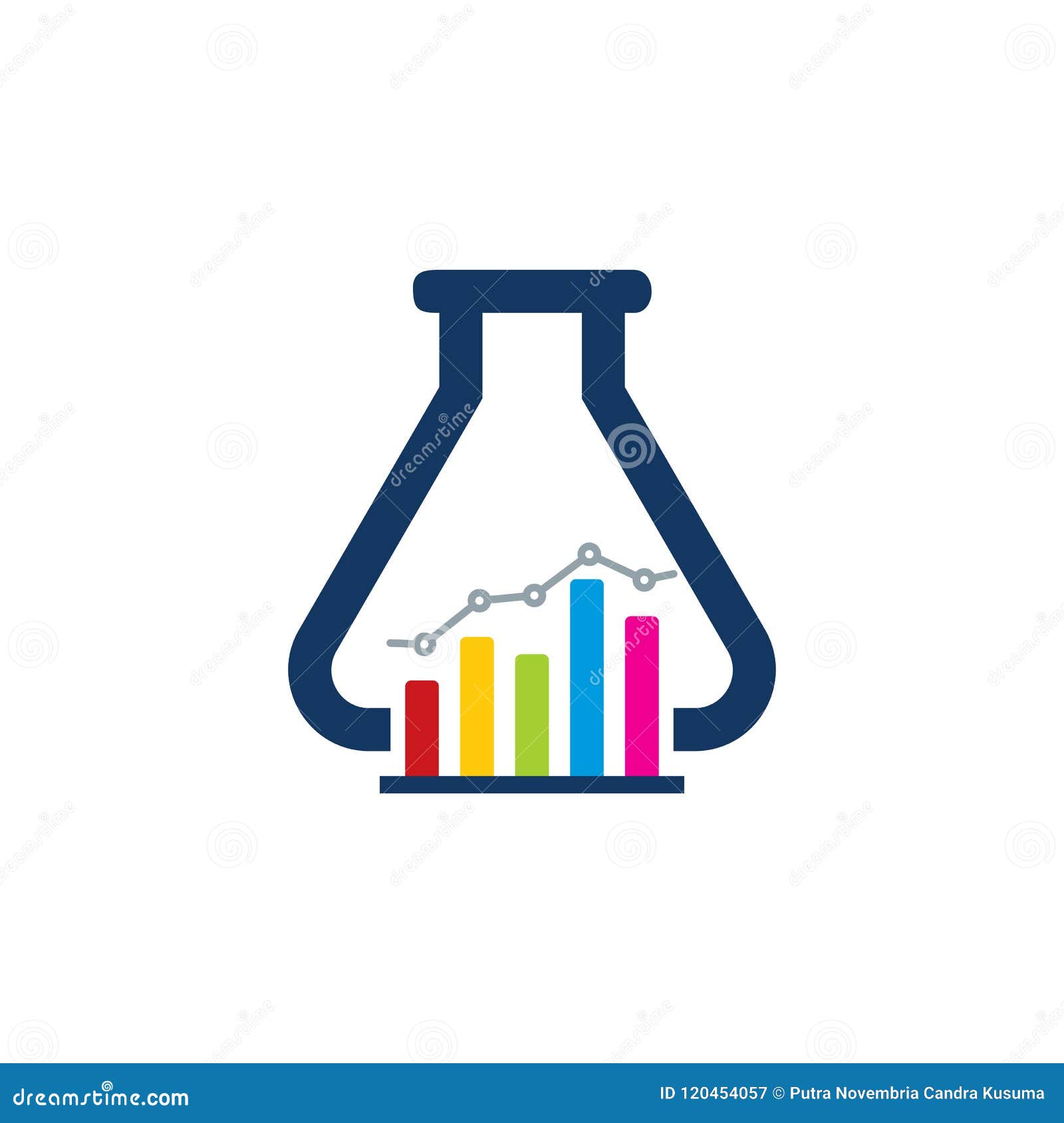 Lab Analytic Logo Icon Design Stock Illustration - Illustration of ...
