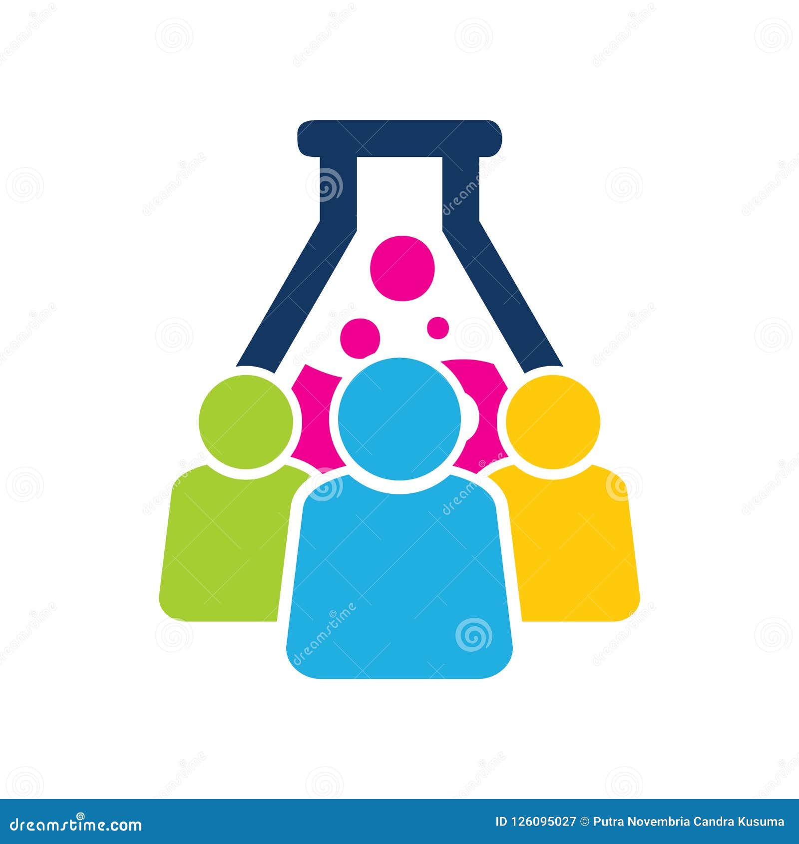 Lab Group Logo Icon Design stock vector. Illustration of creative ...