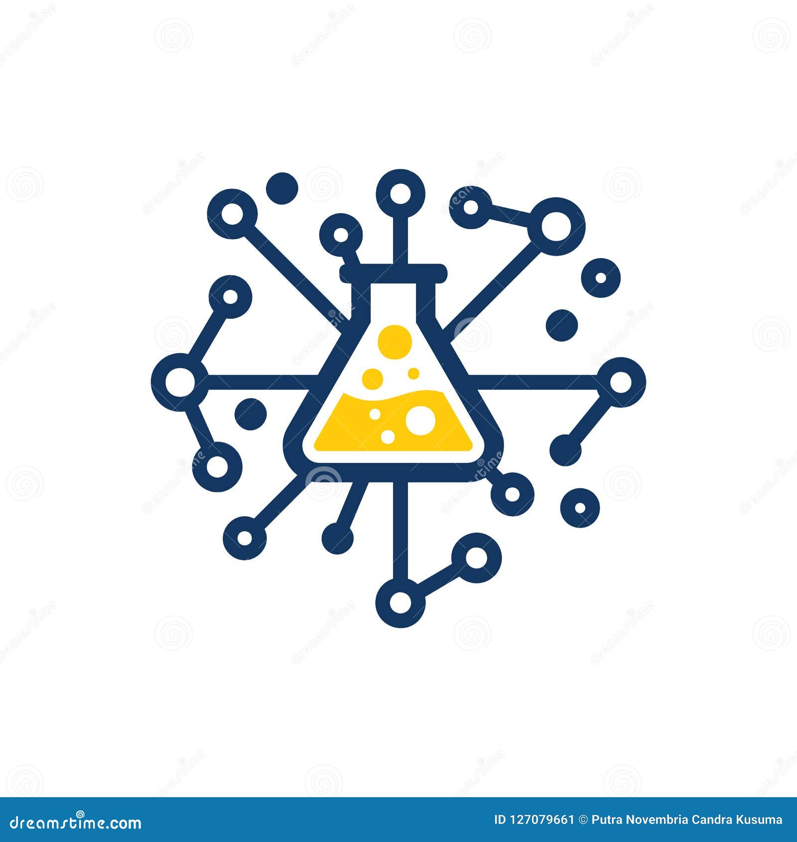 Lab Network Logo Icon Design Stock Vector - Illustration of element ...
