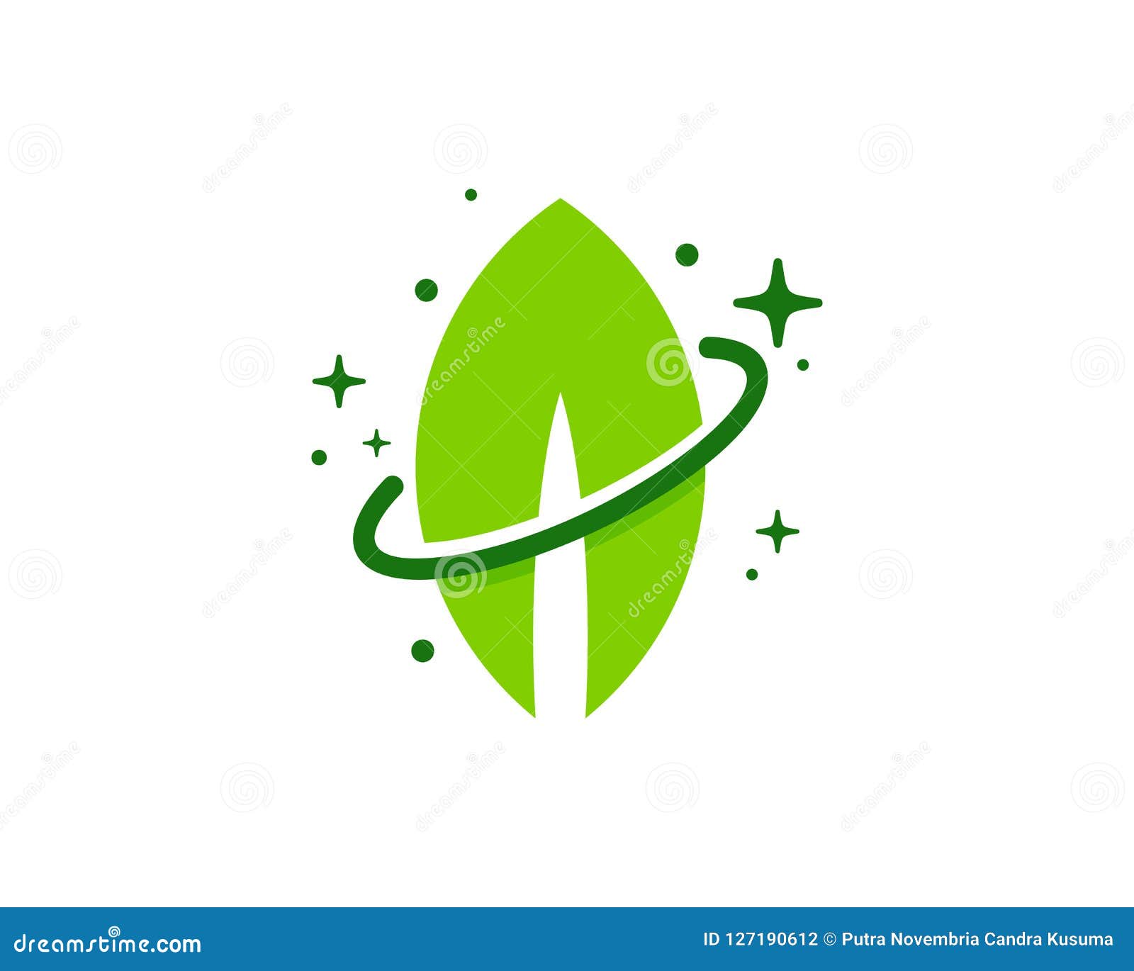 Leaf Planet Logo Icon Design Stock Vector - Illustration of abstract ...