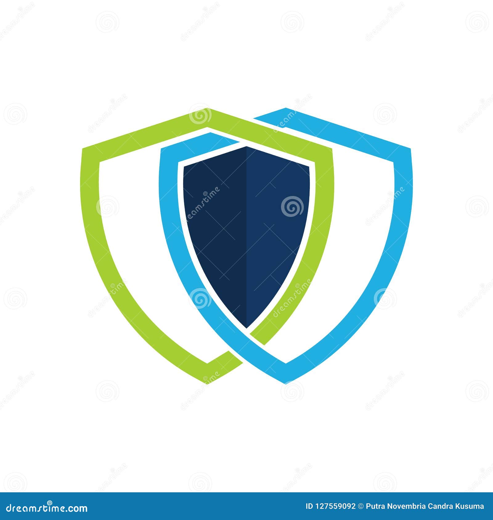 Link Shield Logo Icon Design Stock Vector - Illustration of abstract ...