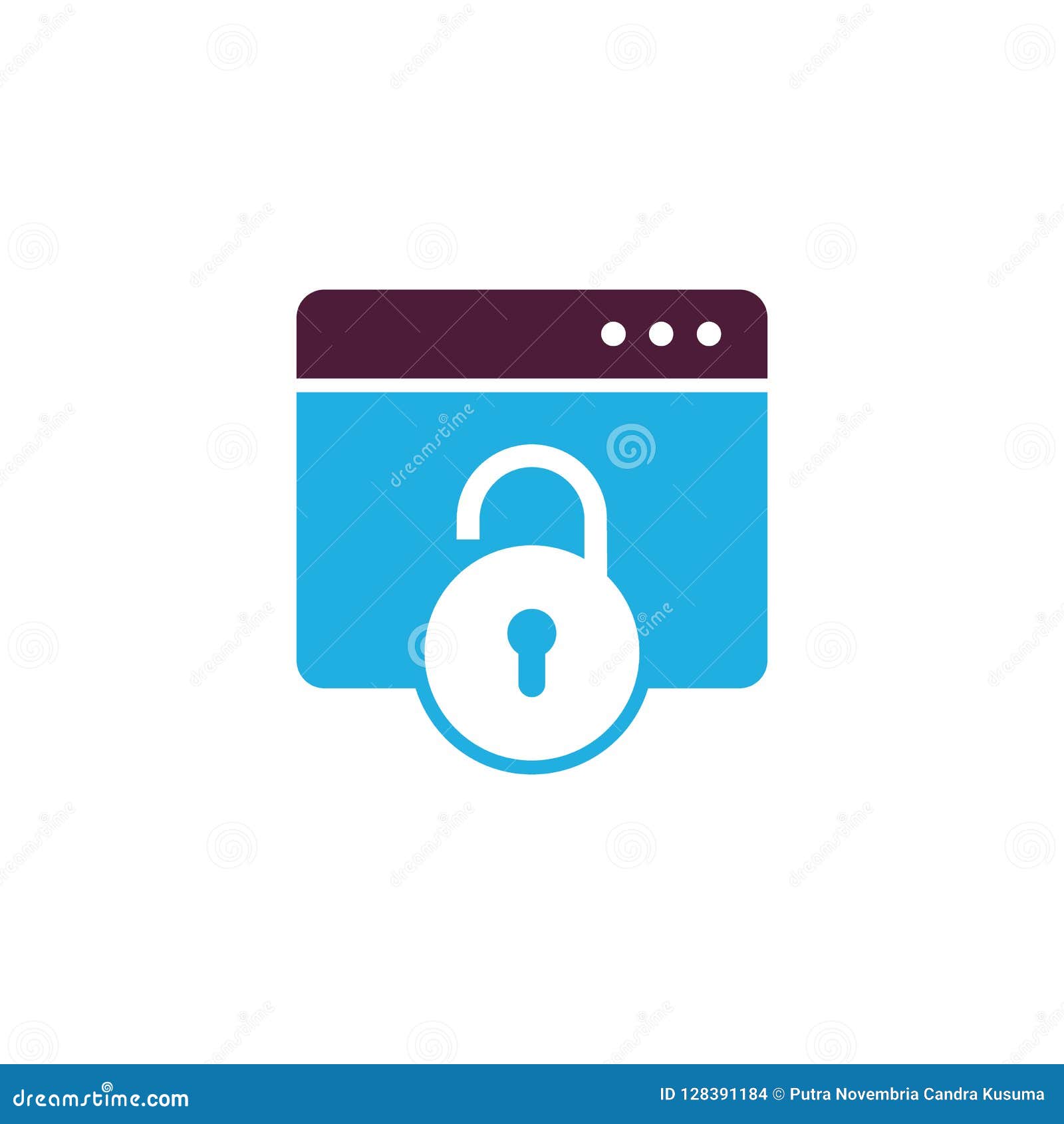 Lock Folder Logo Icon Design Stock Vector - Illustration of idea ...