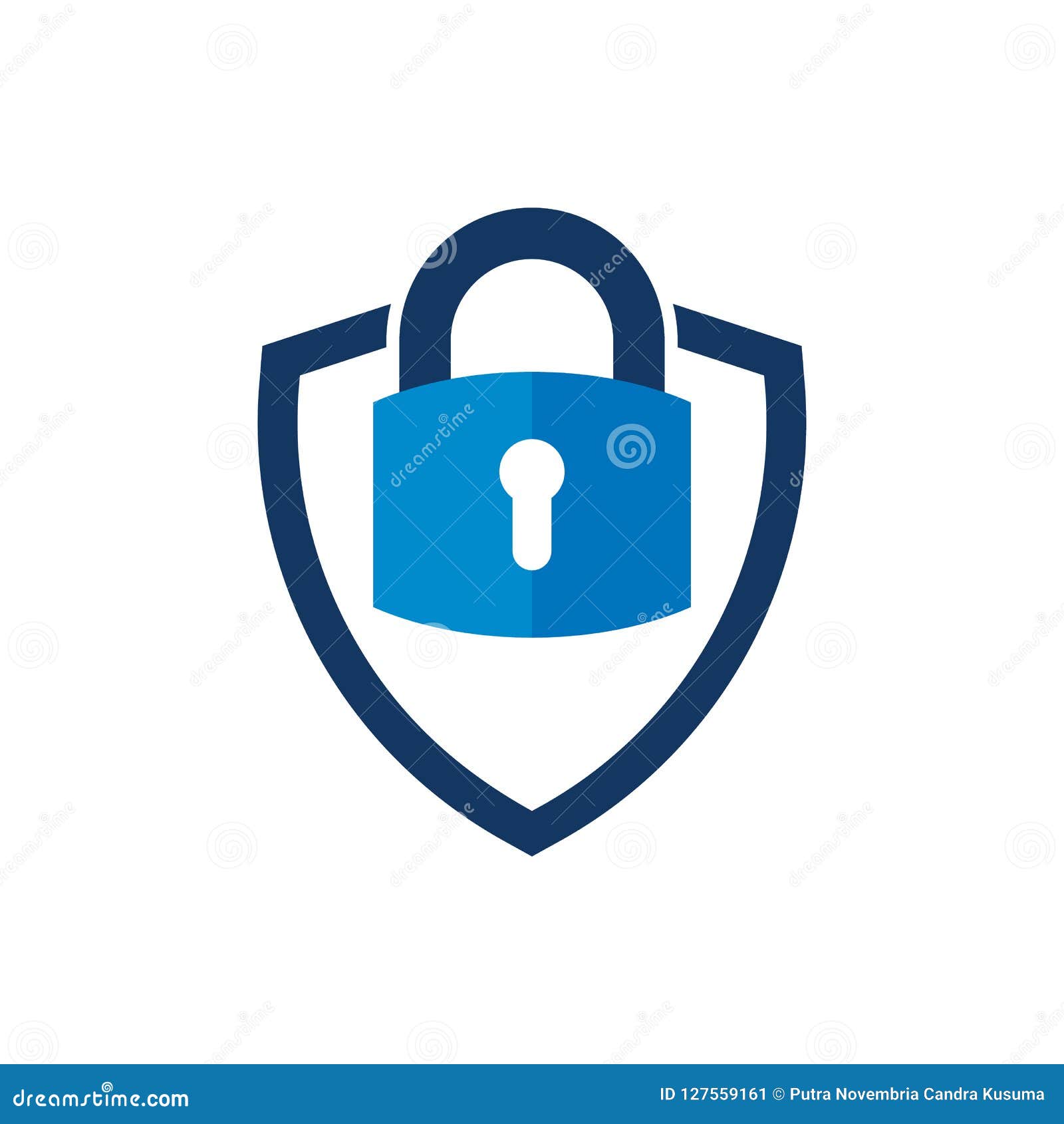 Lock Shield Logo Icon Design Stock Vector - Illustration of graphic ...