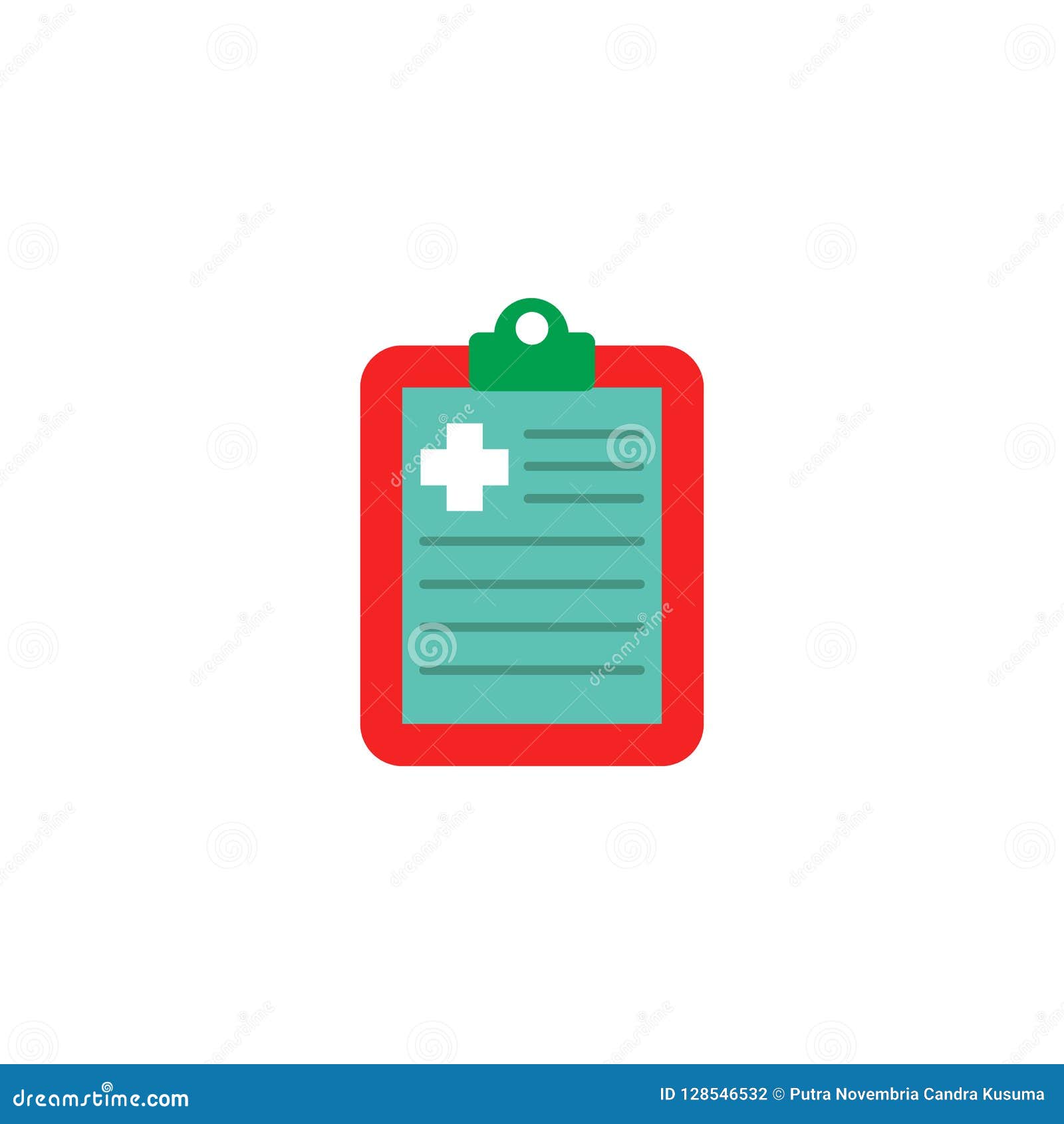 Medical Document Logo Icon Design Stock Vector - Illustration of label ...