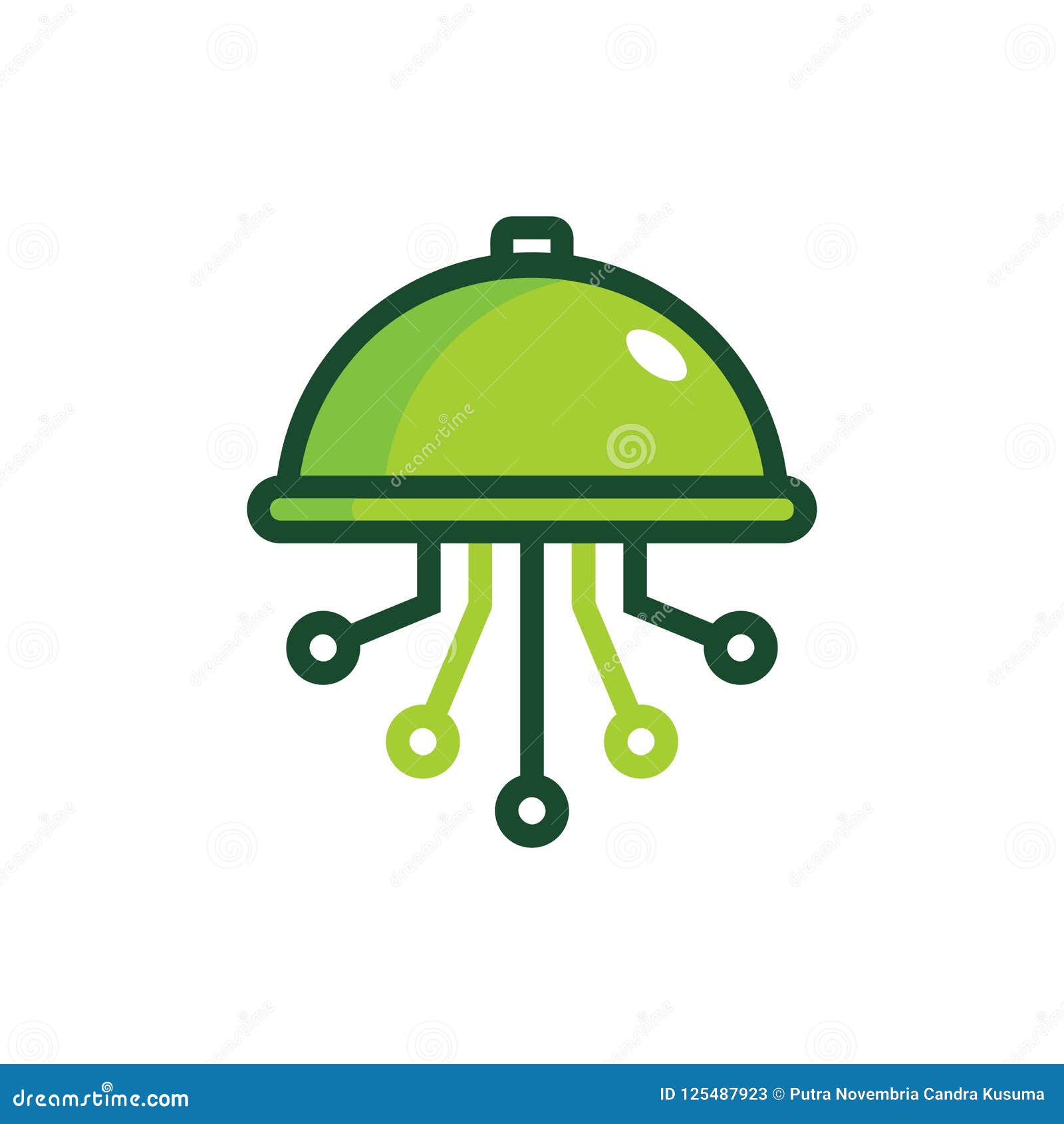 Menu Digital Logo Icon Design Stock Vector - Illustration of logotype ...