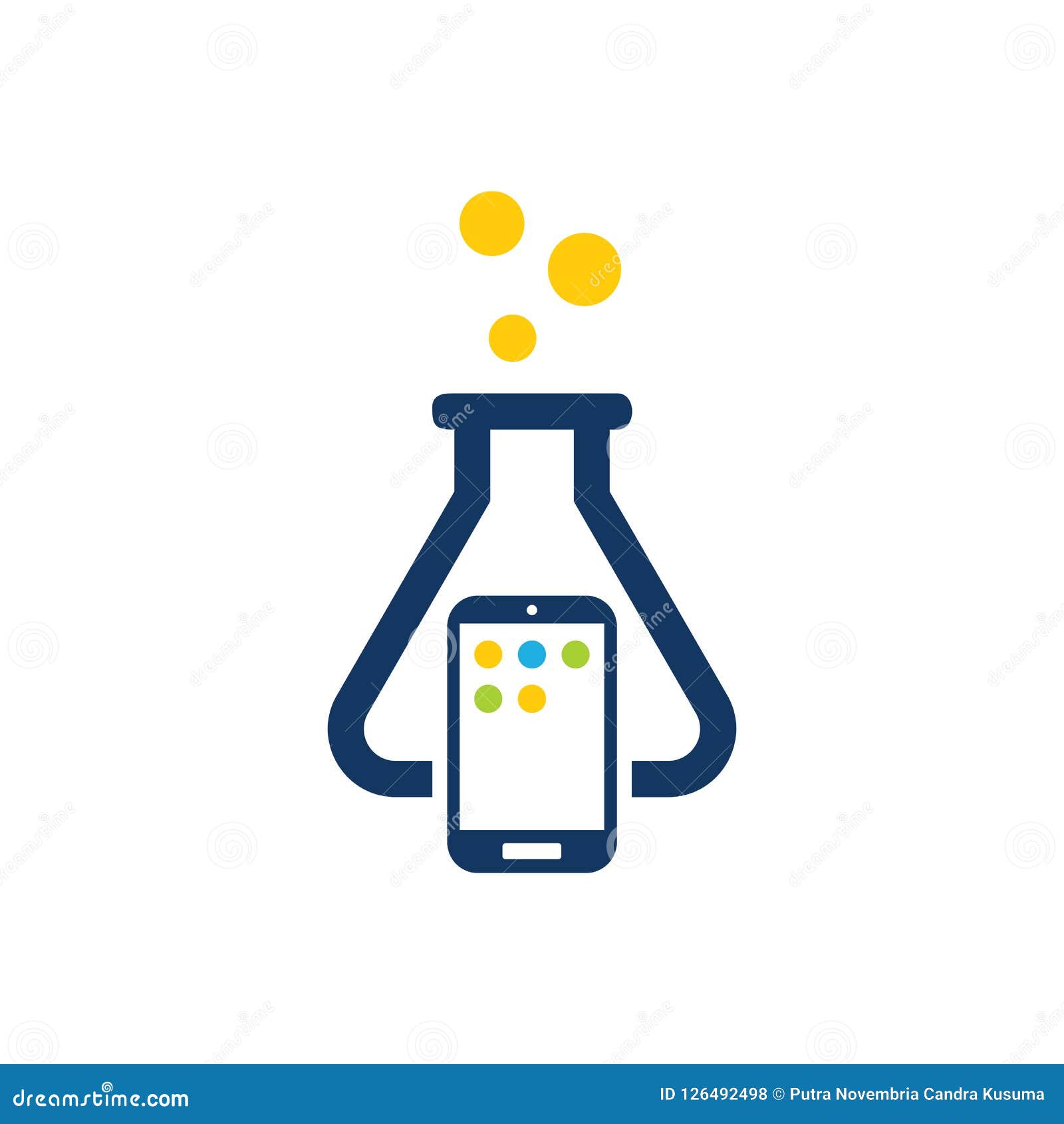 Mobile Lab Logo Icon Design Stock Vector - Illustration of call ...