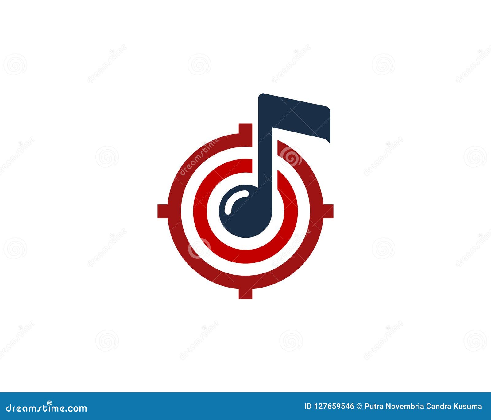 Note Target Logo Icon Design Stock Vector - Illustration of branding ...
