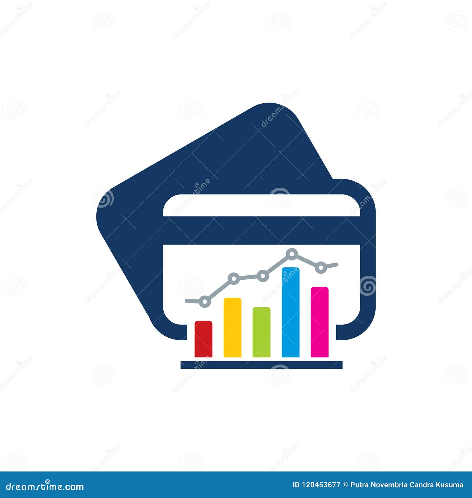 Payment Analytic Logo Icon Design Stock Vector - Illustration of ...