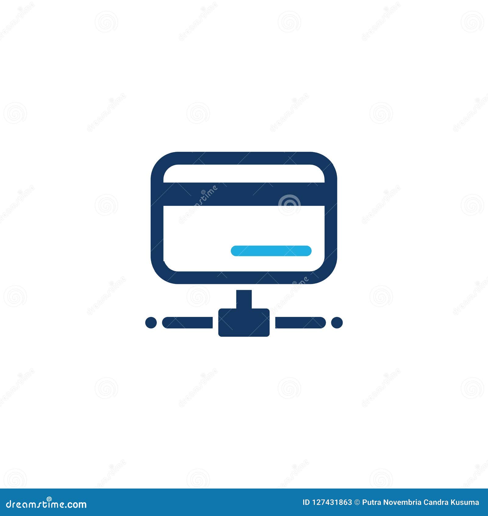 Payment Server Logo Icon Design Stock Vector - Illustration of data ...