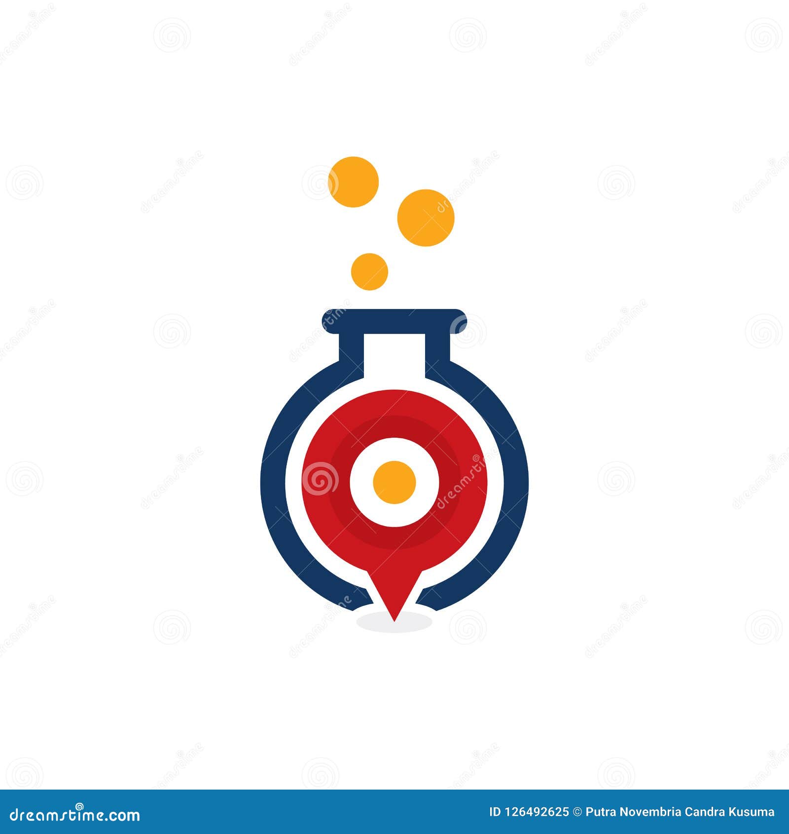 Point Lab Logo Icon Design stock vector. Illustration of marker - 126492625