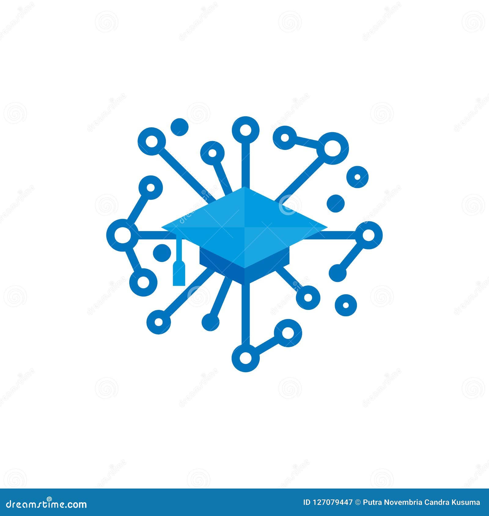 School Network Logo Icon Design Stock Vector - Illustration of academic ...