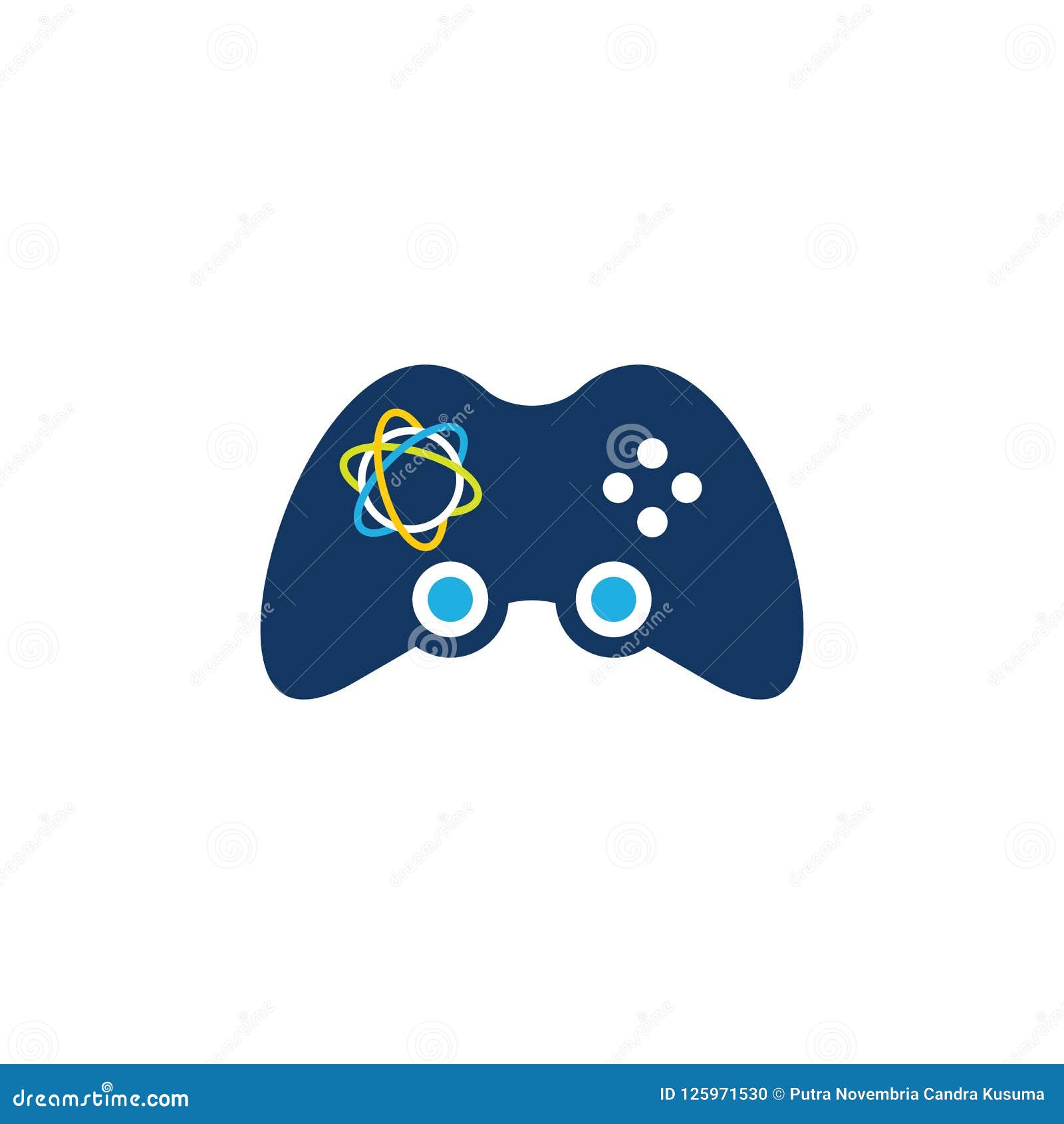 Science Game Logo Icon Design Stock Vector - Illustration of controller ...