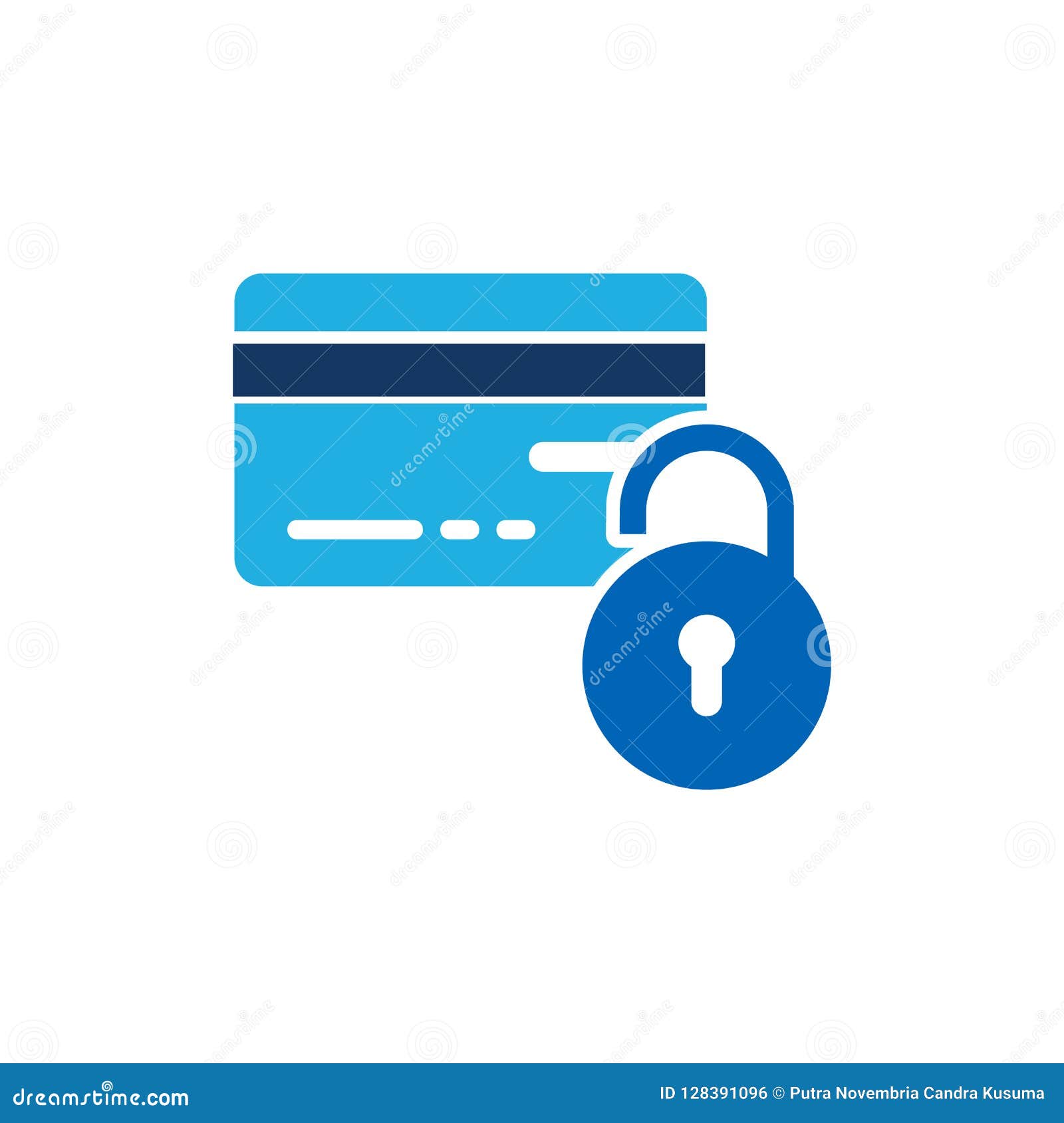 Security Card Logo Icon Design Stock Illustration - Illustration of ...