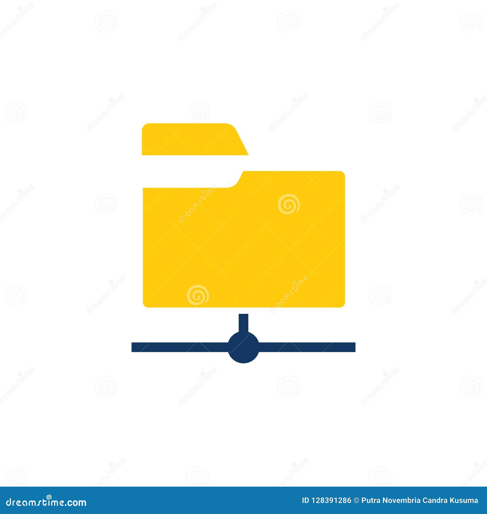 Server Folder Logo Icon Design Stock Vector - Illustration of file ...