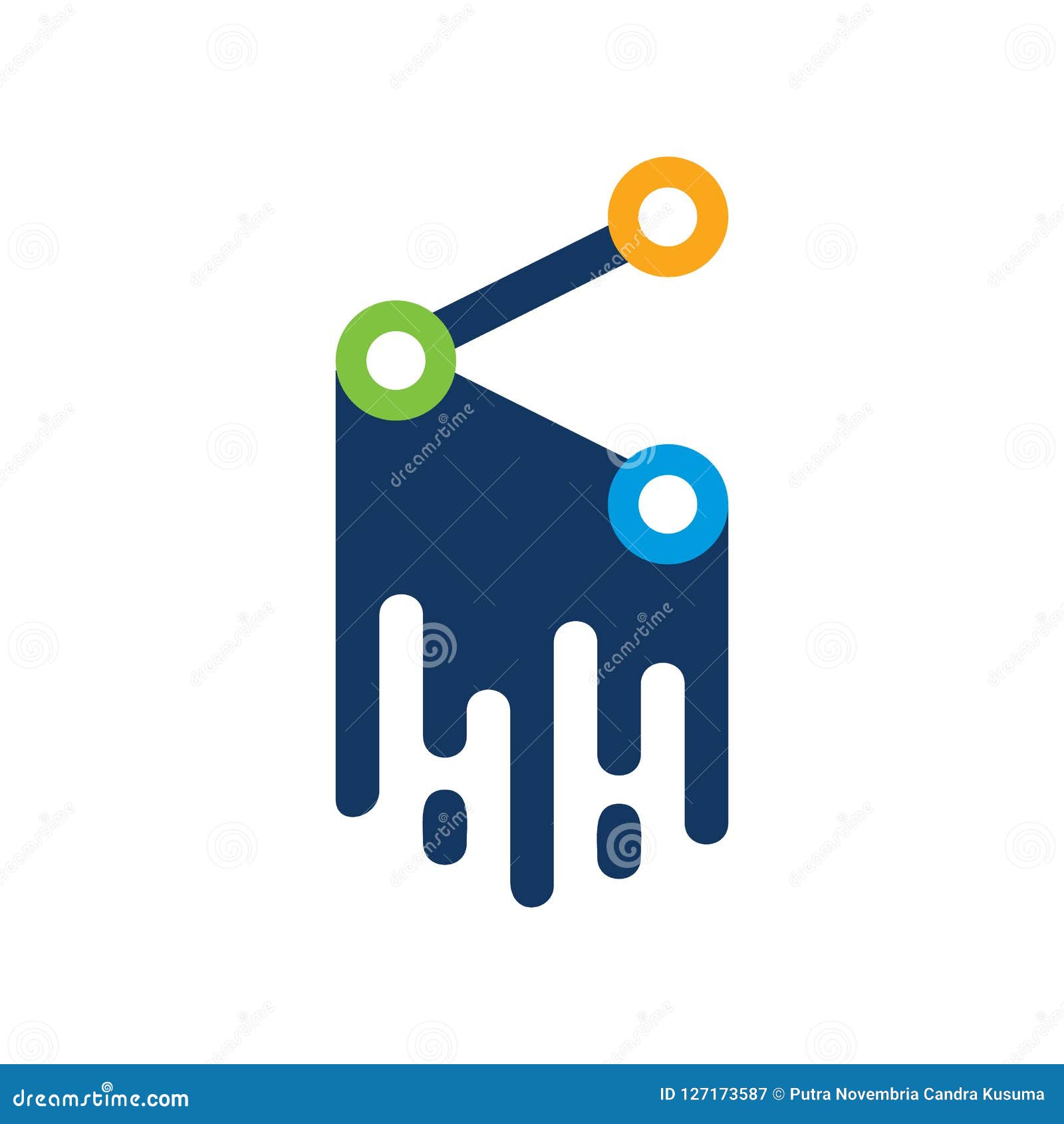 Share Paint Logo Icon Design Stock Vector - Illustration of connect ...