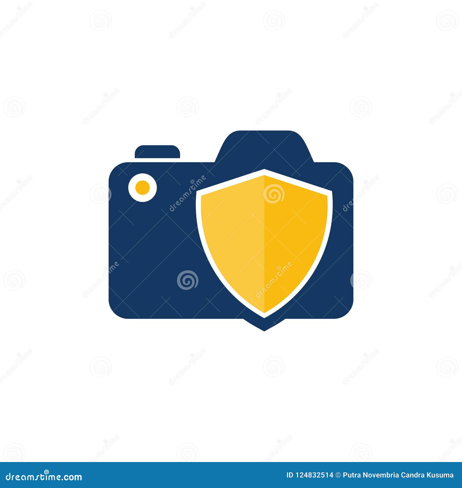 Shield Camera Logo Icon Design Stock Vector - Illustration of graphic ...