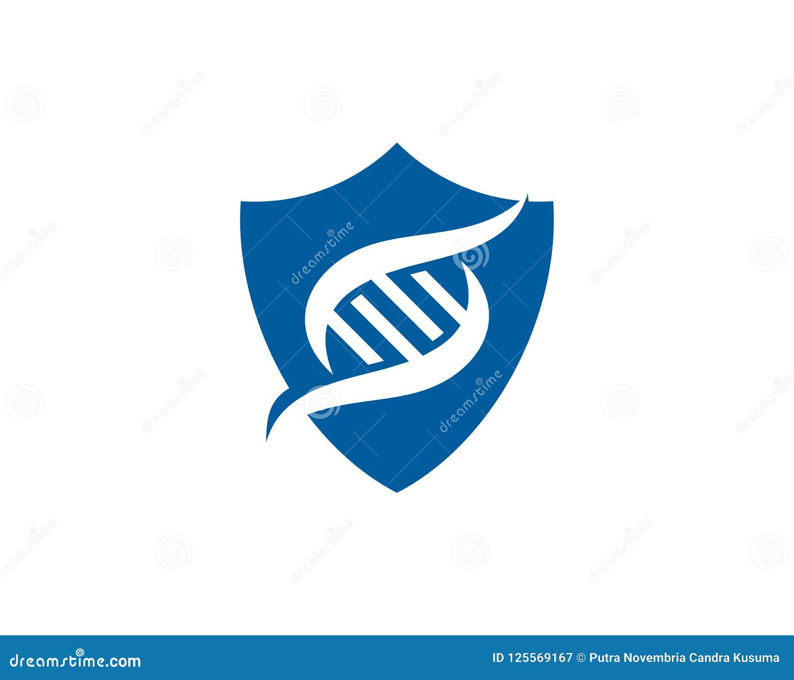Shield Dna Logo Icon Design Stock Illustration - Illustration of human ...