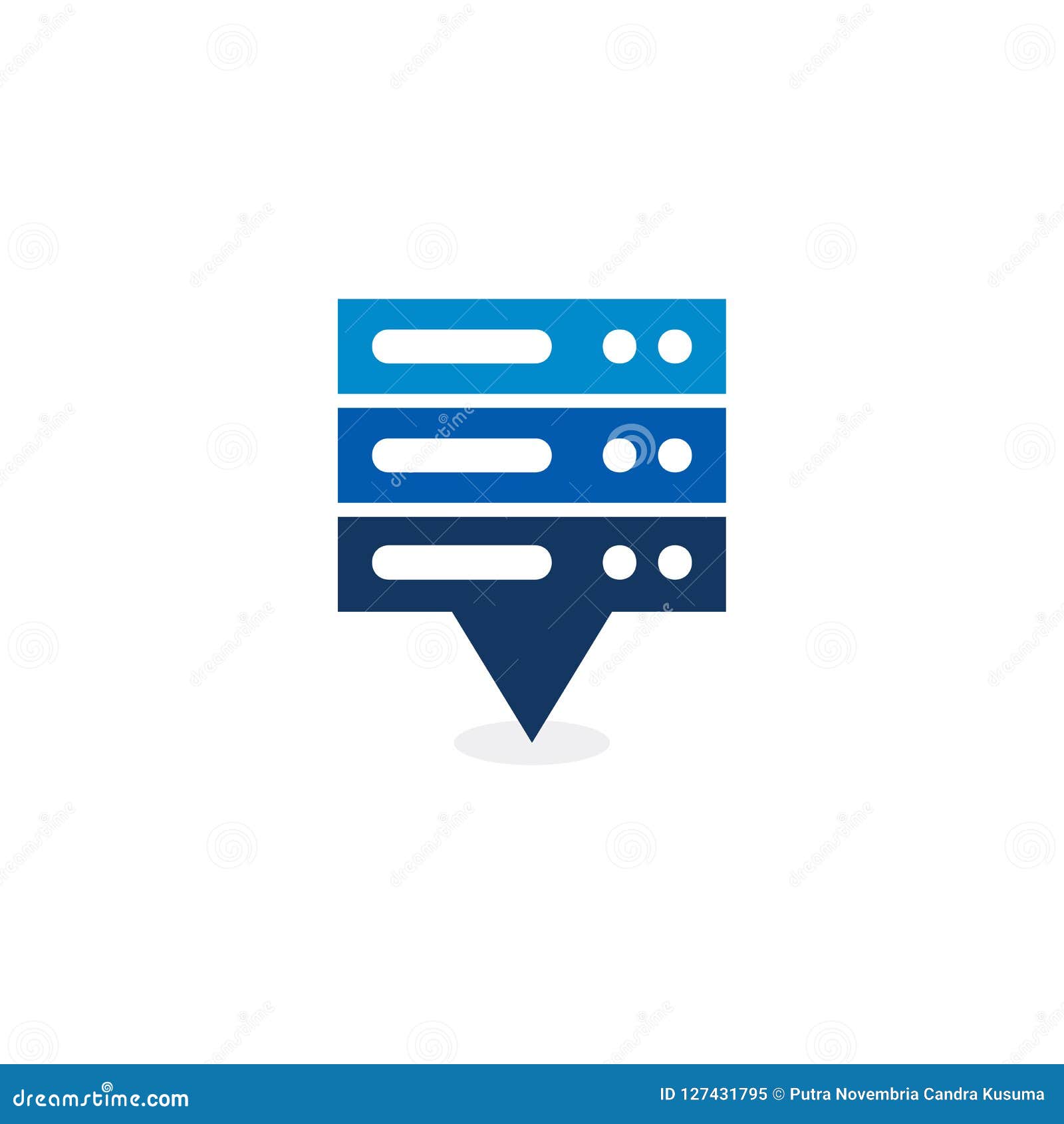 Speech Server Logo Icon Design Stock Vector - Illustration of branding ...
