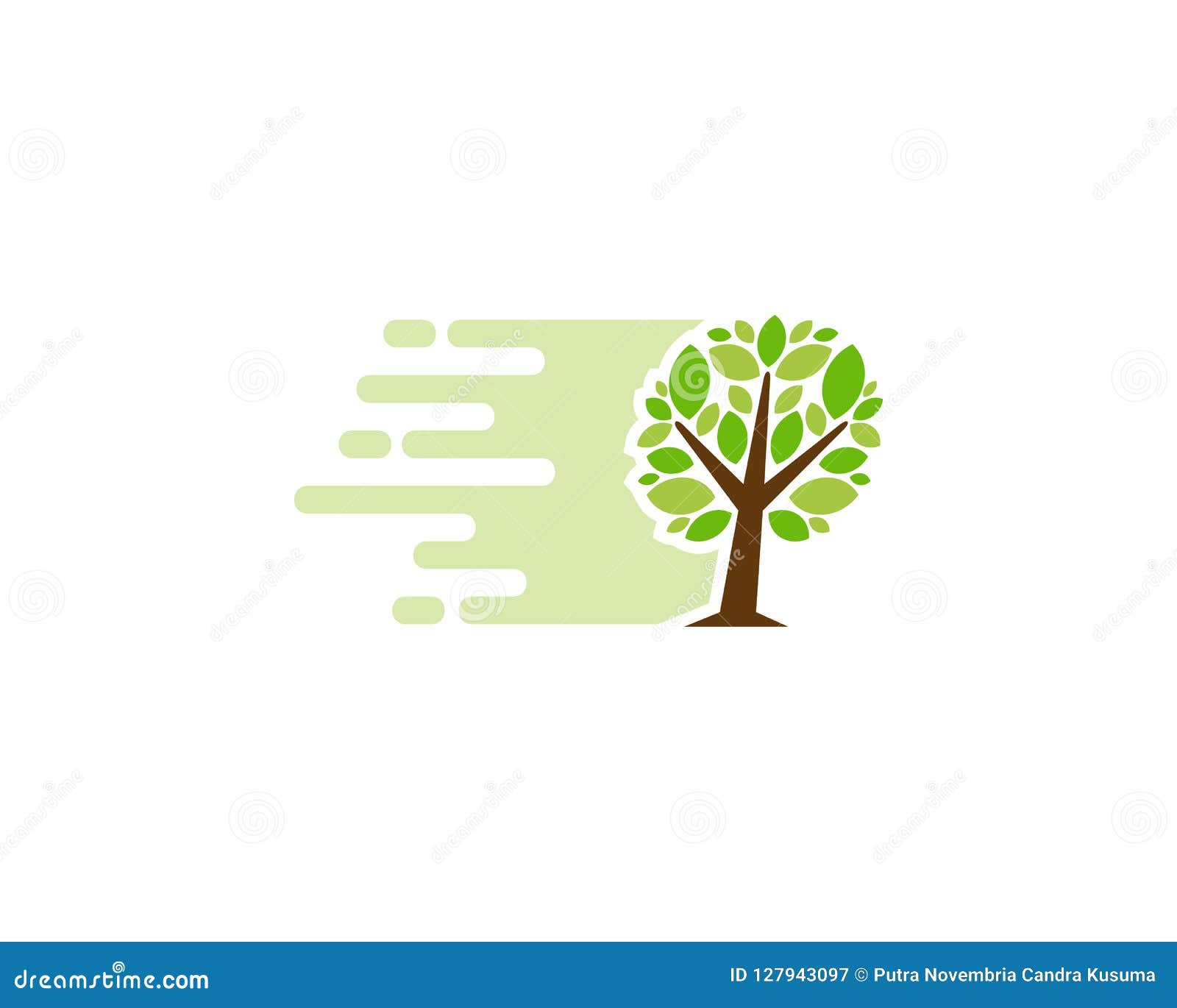 Speed Tree Logo Icon Design Stock Vector - Illustration of motion ...