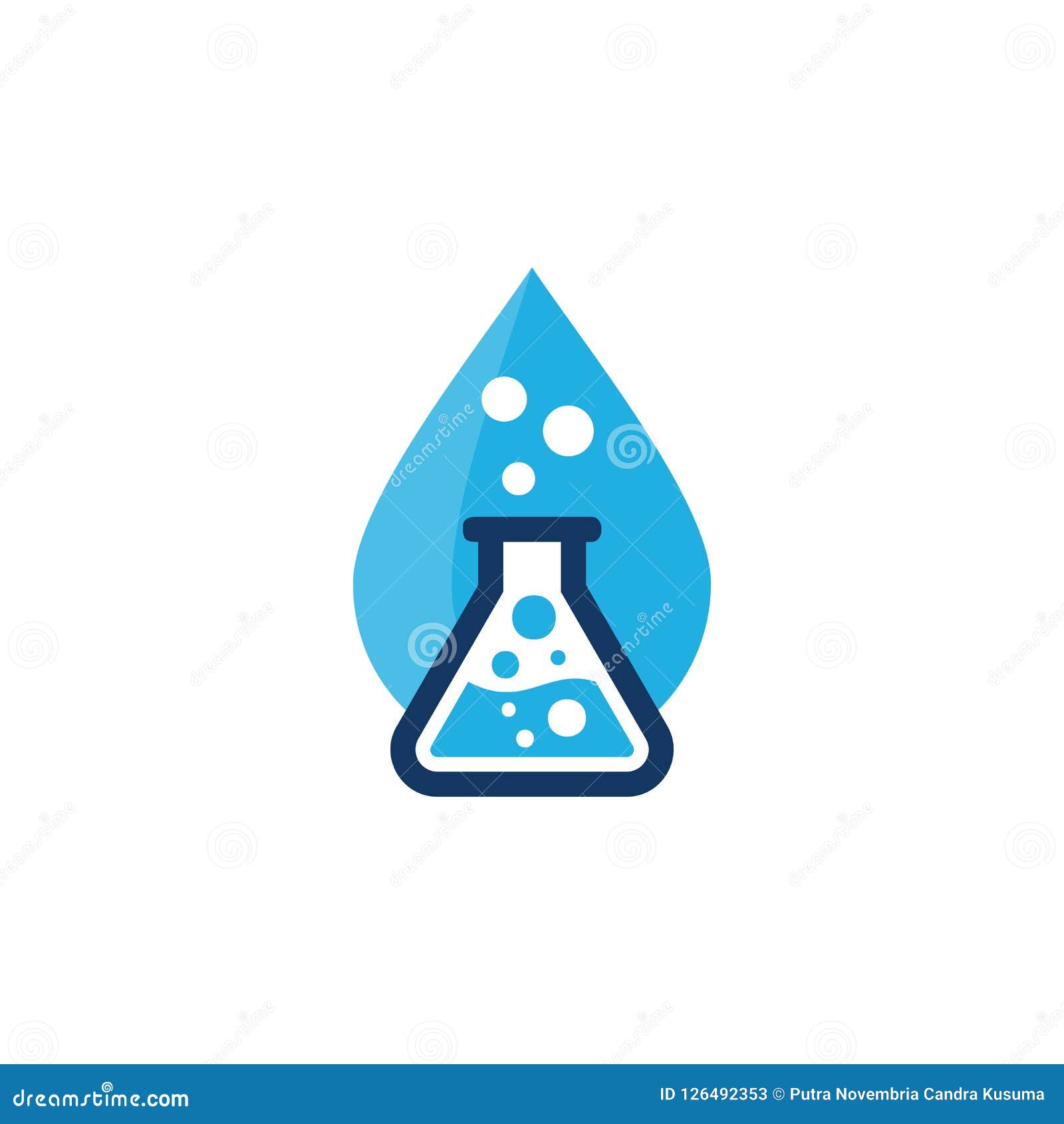 Splash Lab Logo Icon Design Stock Vector - Illustration of creative ...