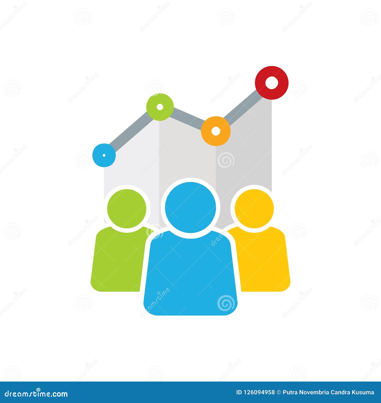 Stats Group Logo Icon Design Stock Vector - Illustration of design ...