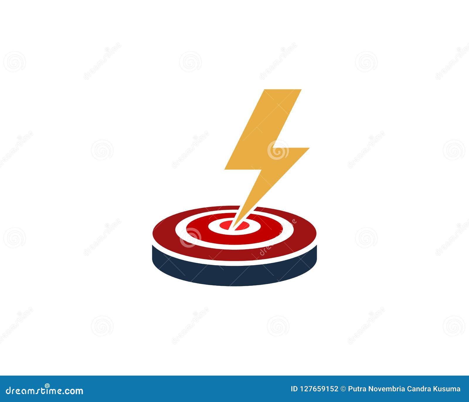 Strength Target Logo Icon Design Stock Vector - Illustration of icon ...