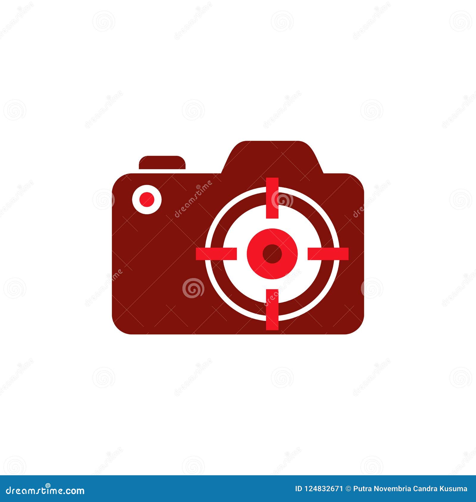 Target Camera Logo Icon Design Stock Vector - Illustration of focus ...