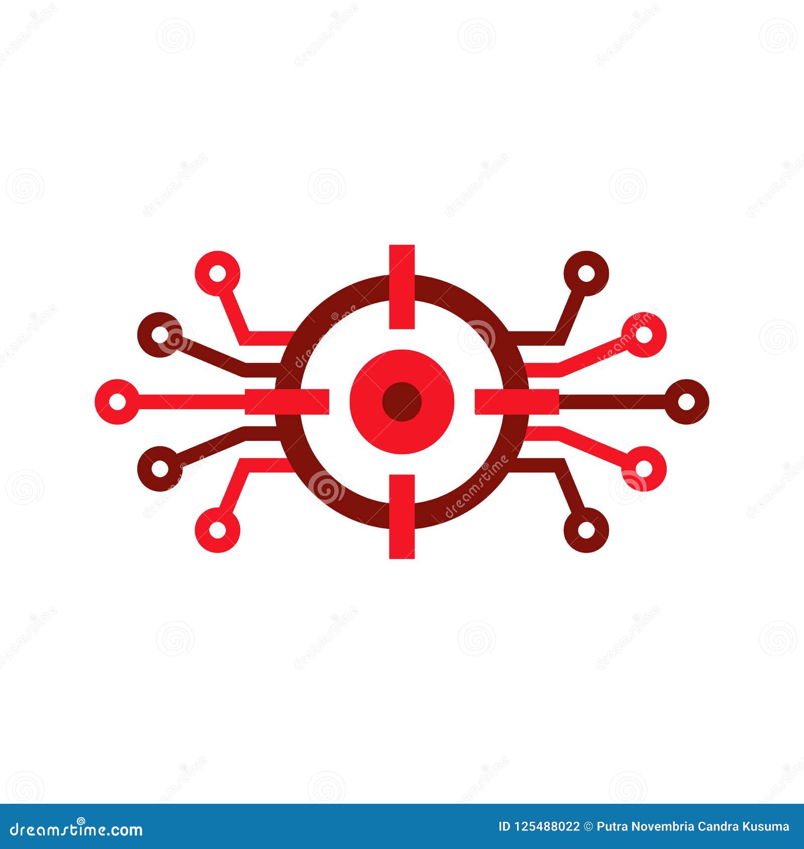 Target Digital Logo Icon Design Stock Vector - Illustration of icon ...
