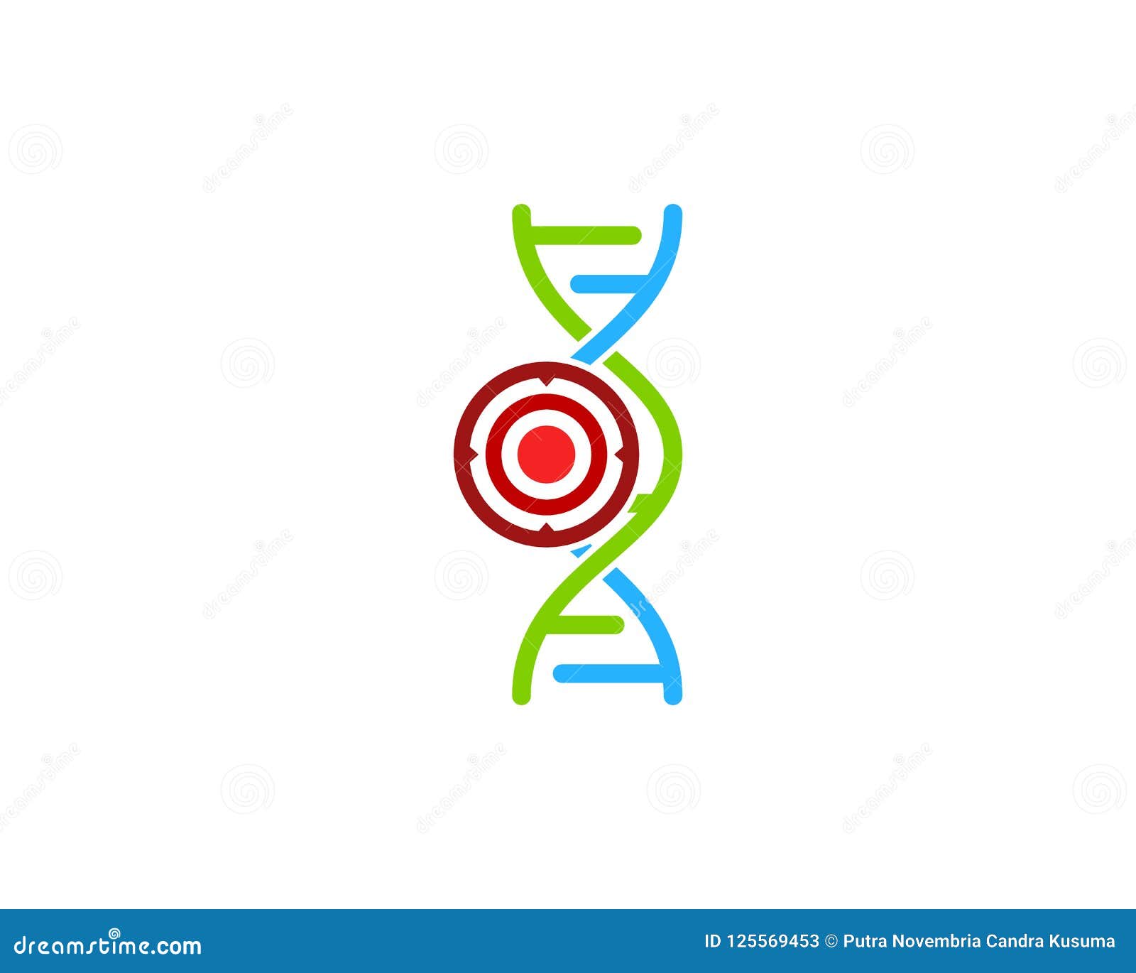 Target Dna Logo Icon Design Stock Vector - Illustration of graphic ...