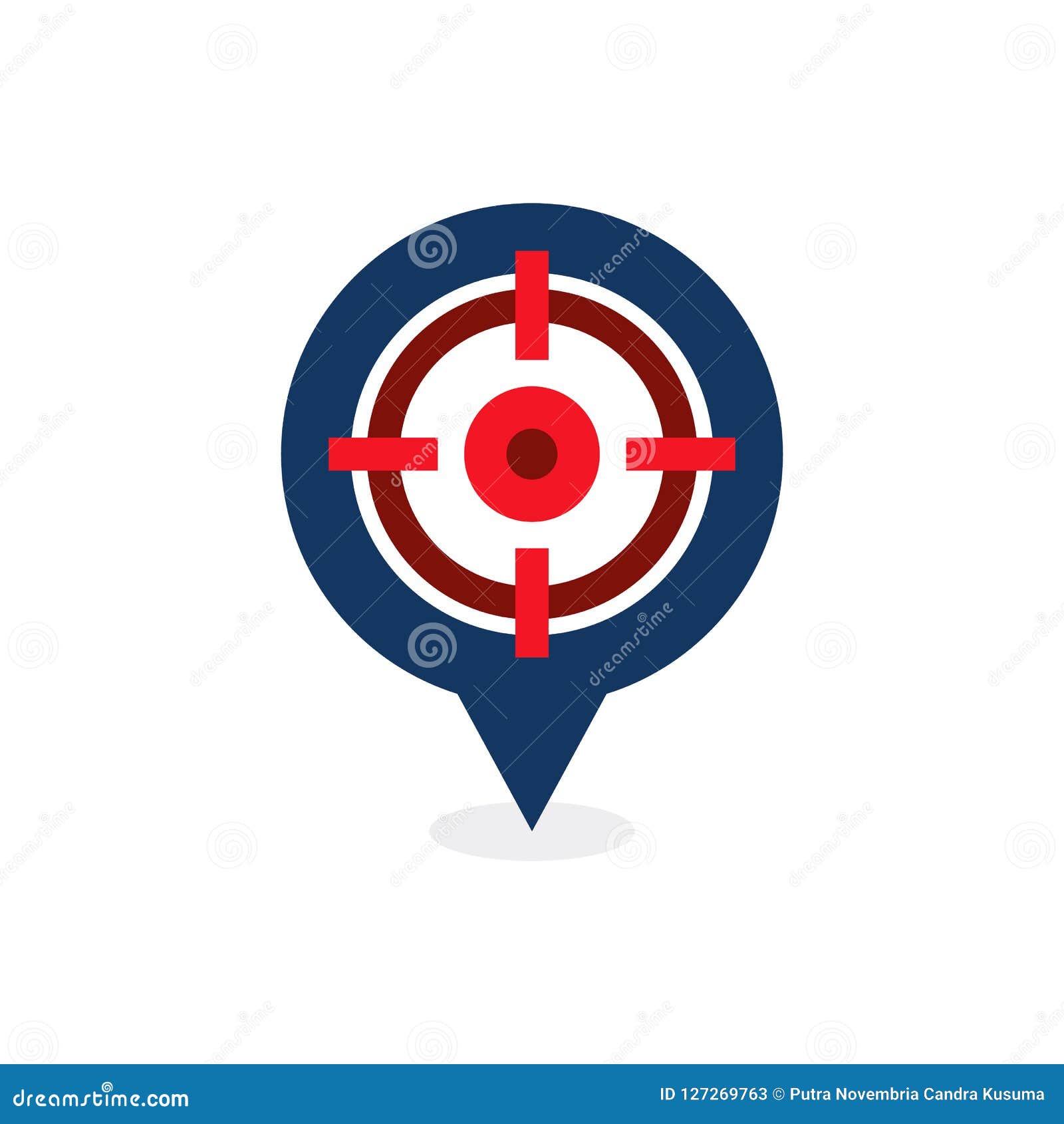 Target Point Logo Icon Design Stock Vector - Illustration of ...