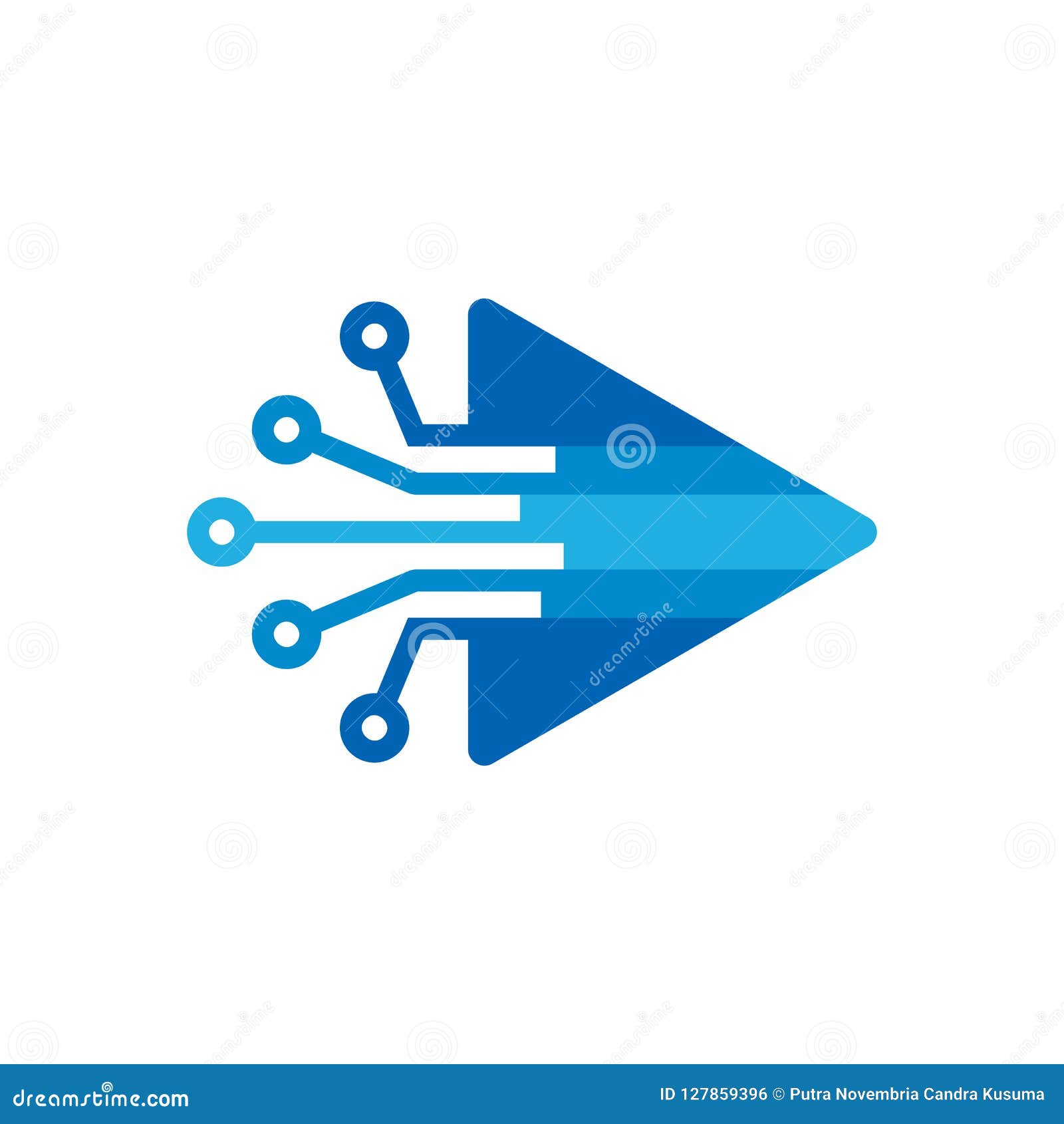 Tech Video Logo Icon Design Stock Vector - Illustration of design ...