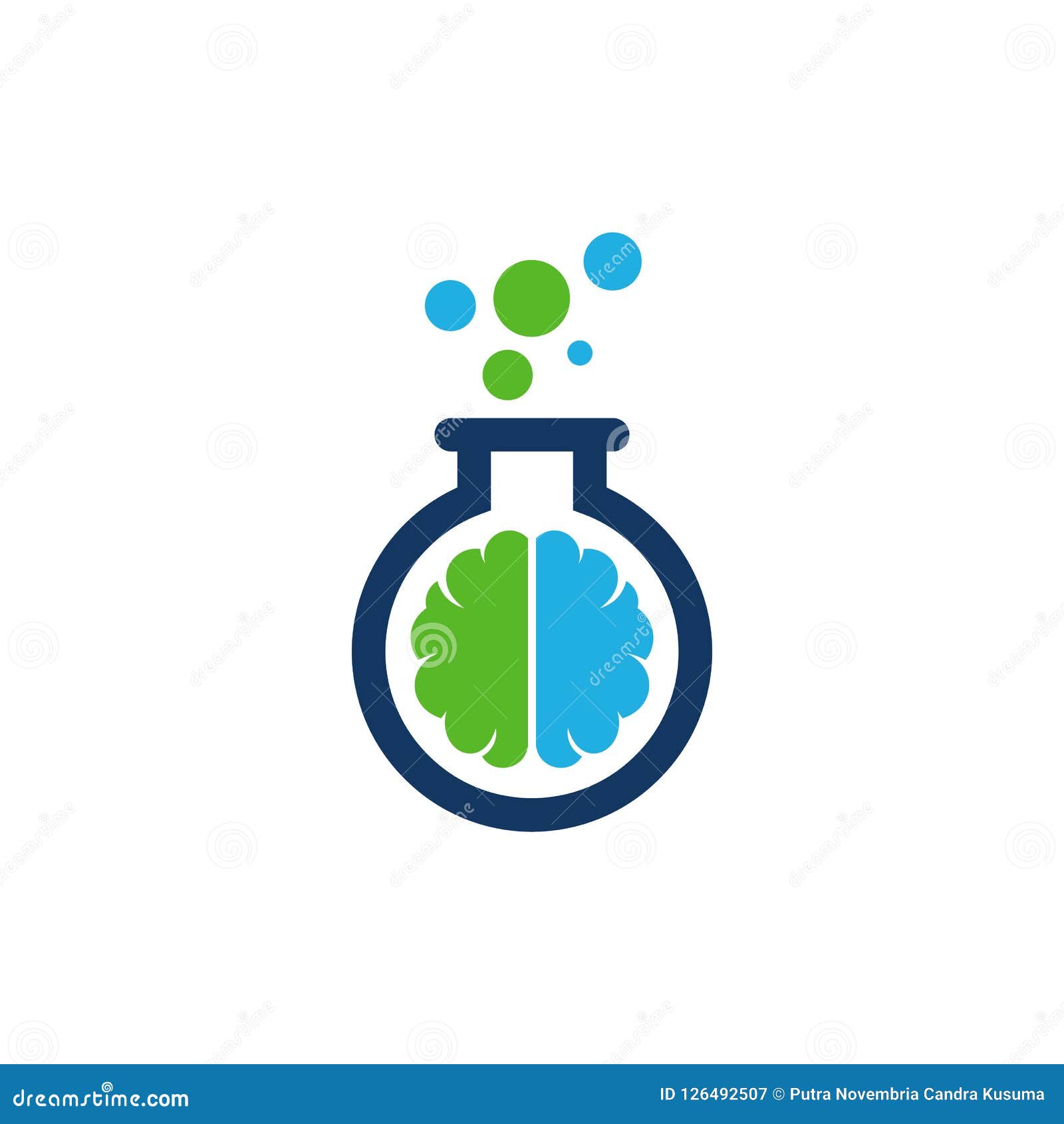 Think Lab Logo Icon Design stock illustration. Illustration of human ...