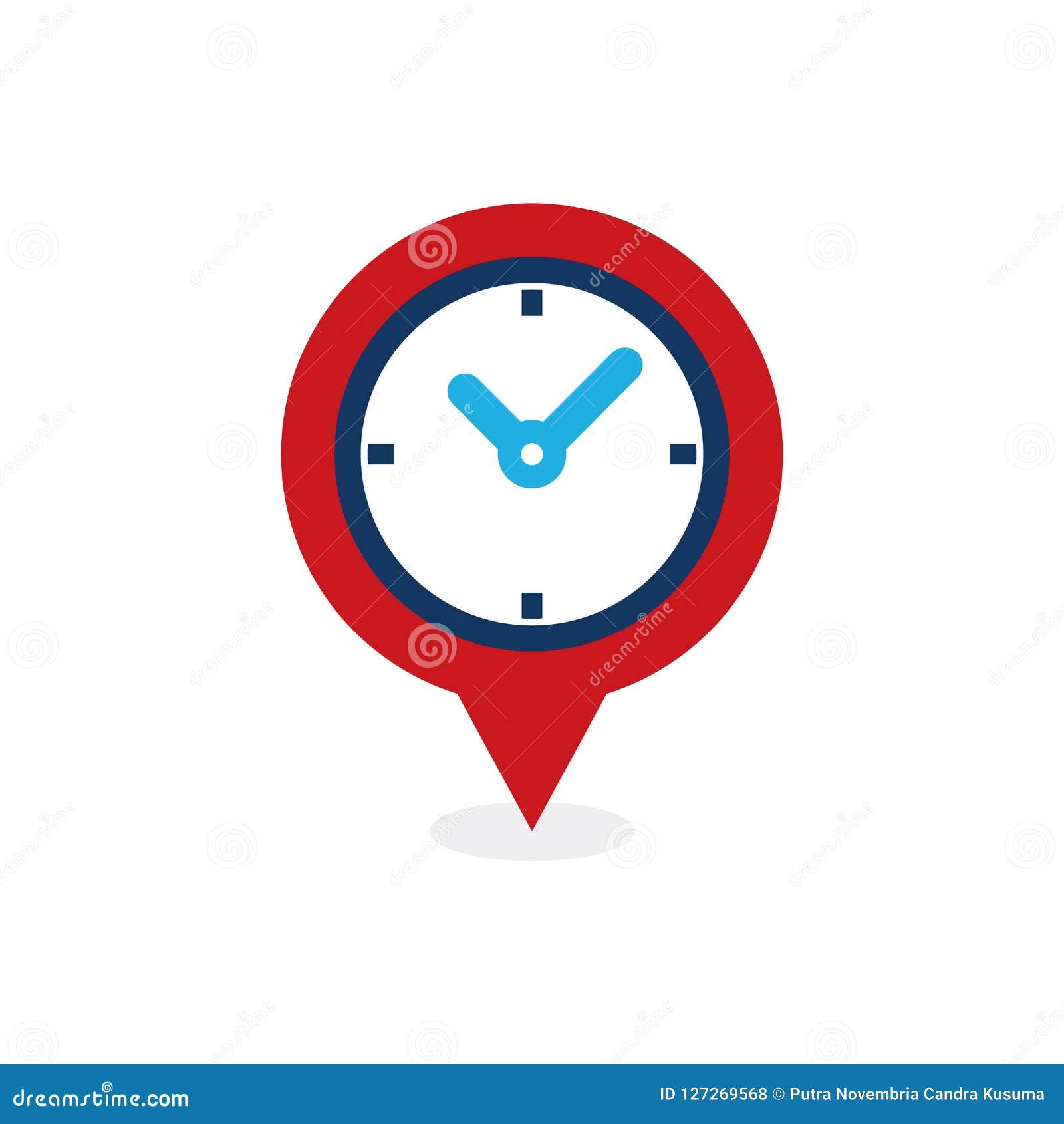Time Point Logo Icon Design Stock Vector - Illustration of logotype ...