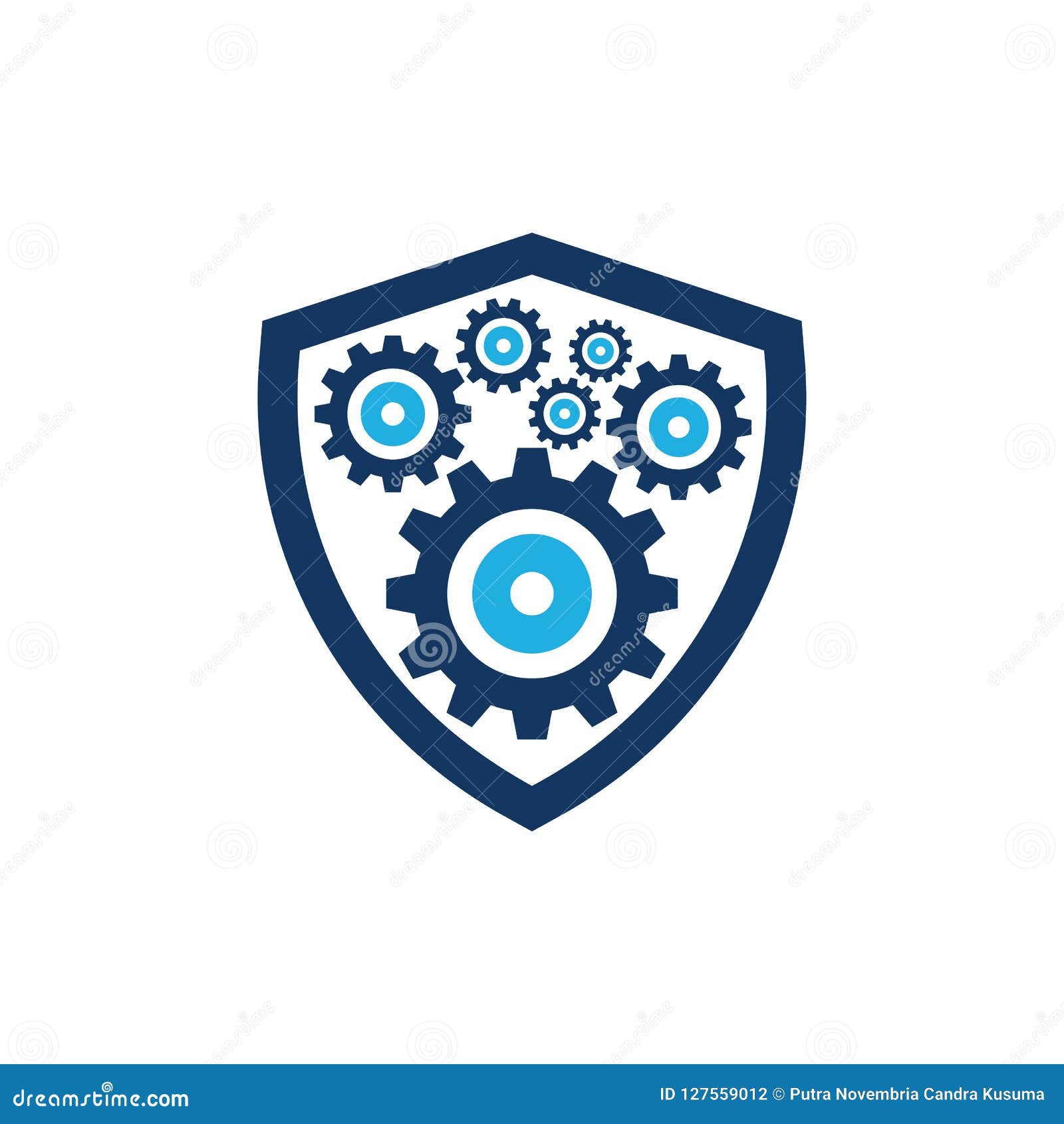 Tool Shield Logo Icon Design Stock Vector - Illustration of engine ...