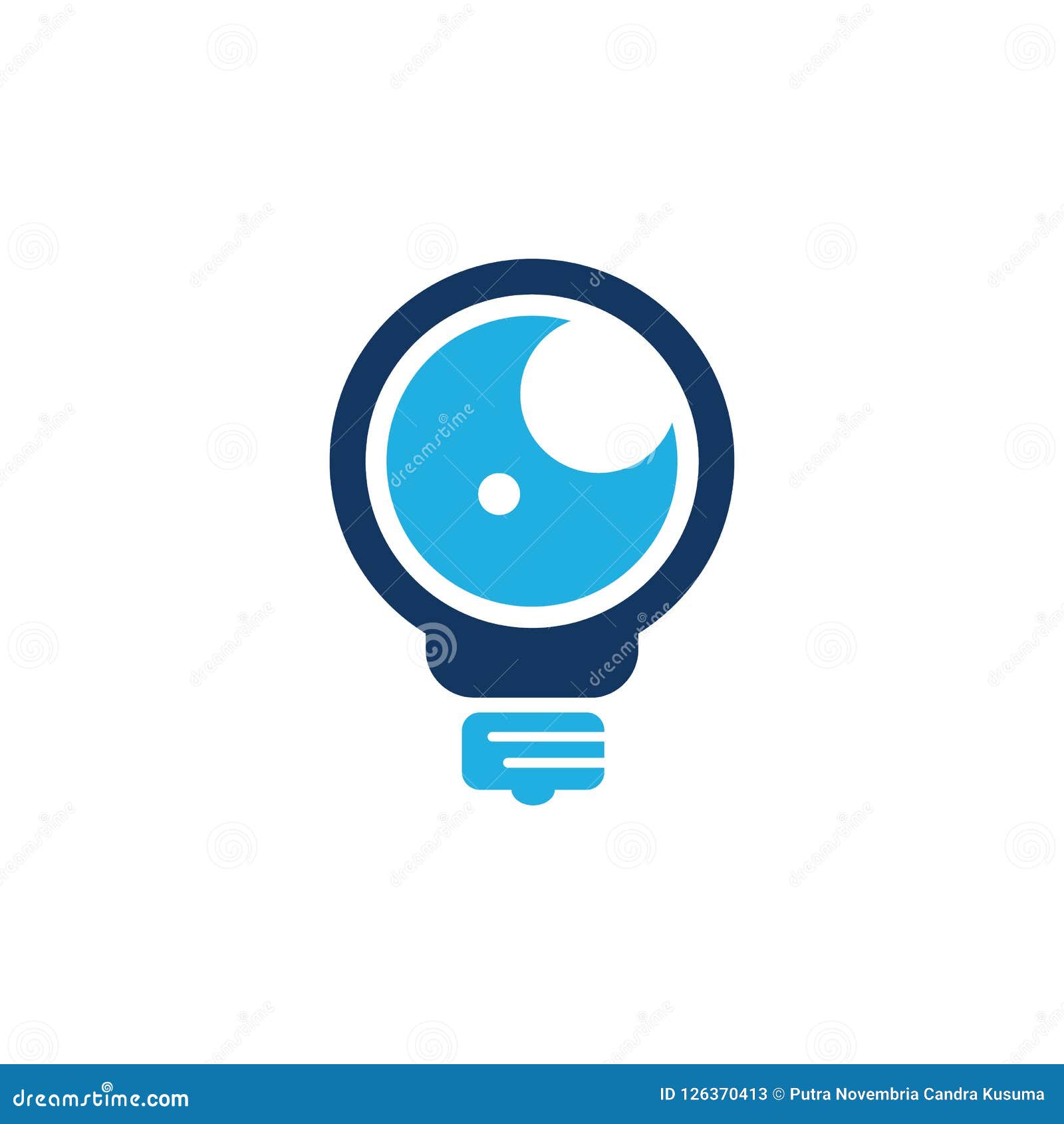 Vision Idea Head Logo Icon Design Stock Vector - Illustration of ...