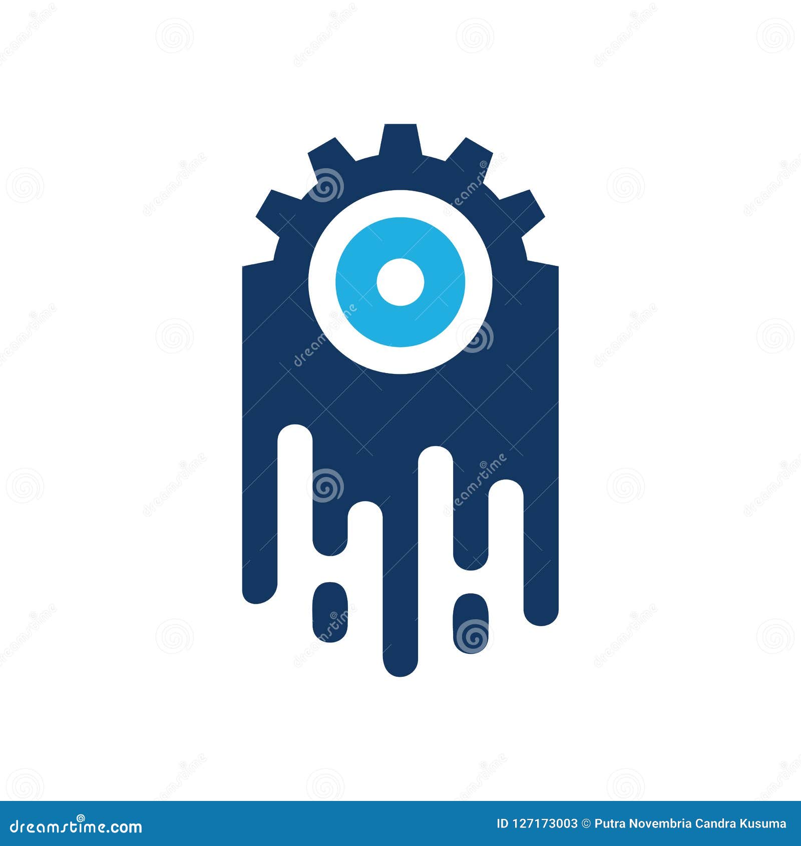 Wheel Paint Logo Icon Design Stock Vector - Illustration of industry ...