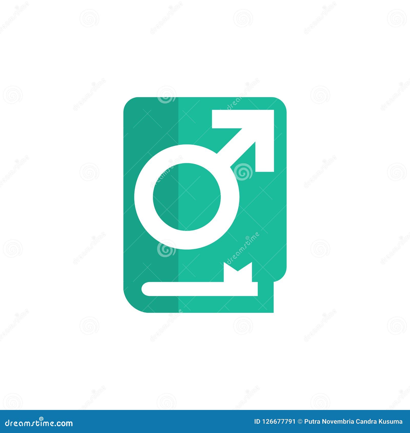 Book Male Man Logo Icon Design Stock Illustration - Illustration of ...