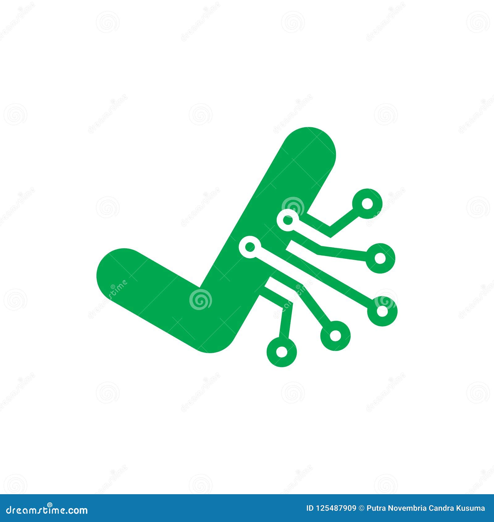 Check Digital Logo Icon Design Stock Vector - Illustration of business ...