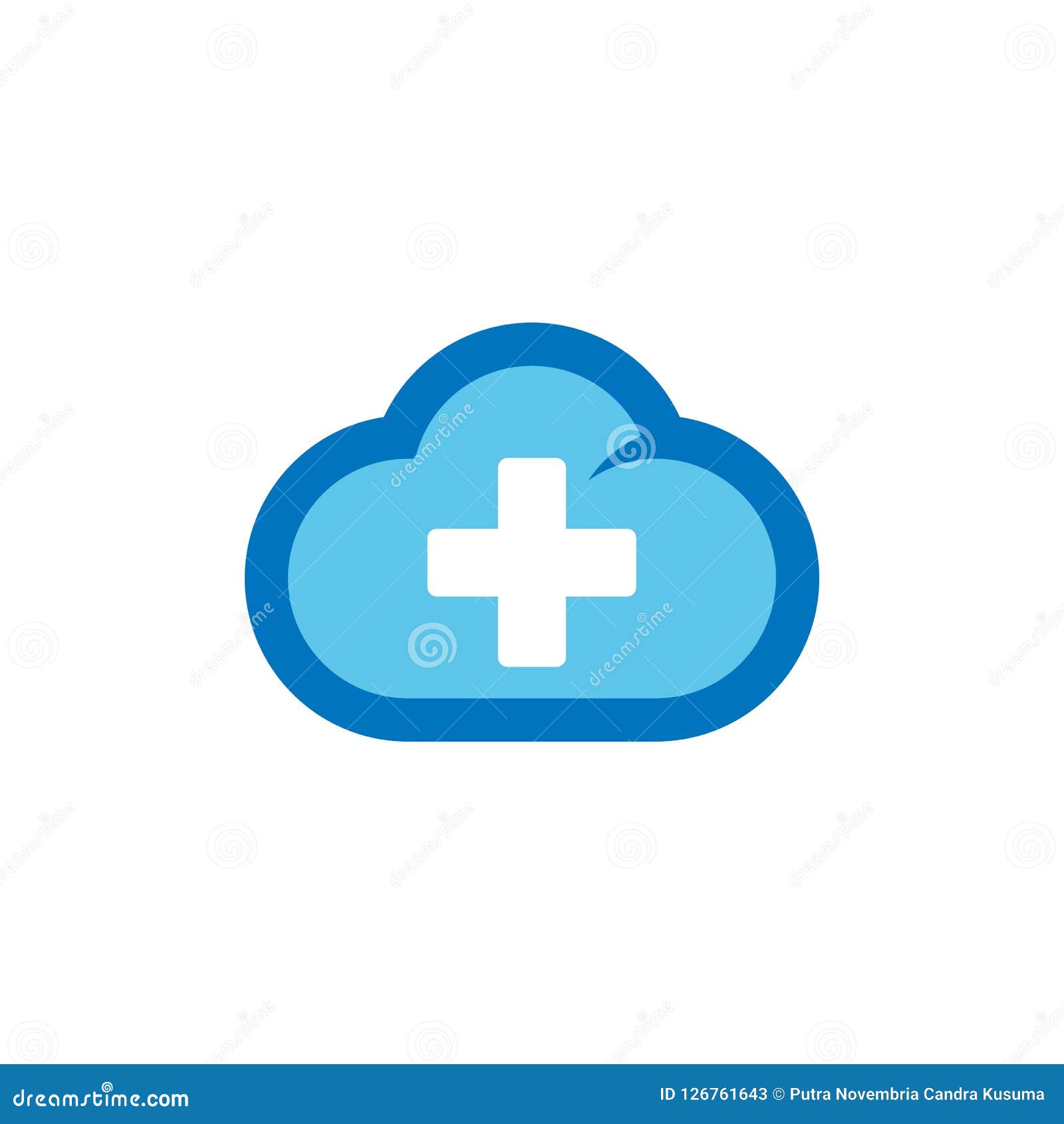 Cloud Medical Logo Icon Design Stock Vector - Illustration of doctor ...