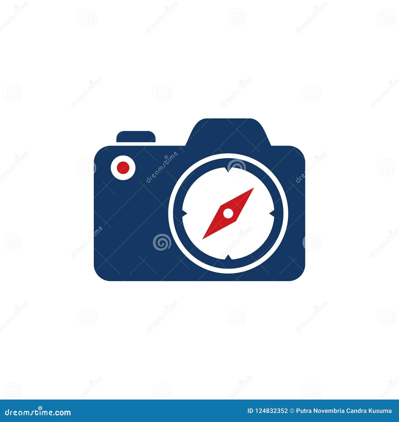 Compass Camera Logo Icon Design Stock Vector - Illustration of modern ...