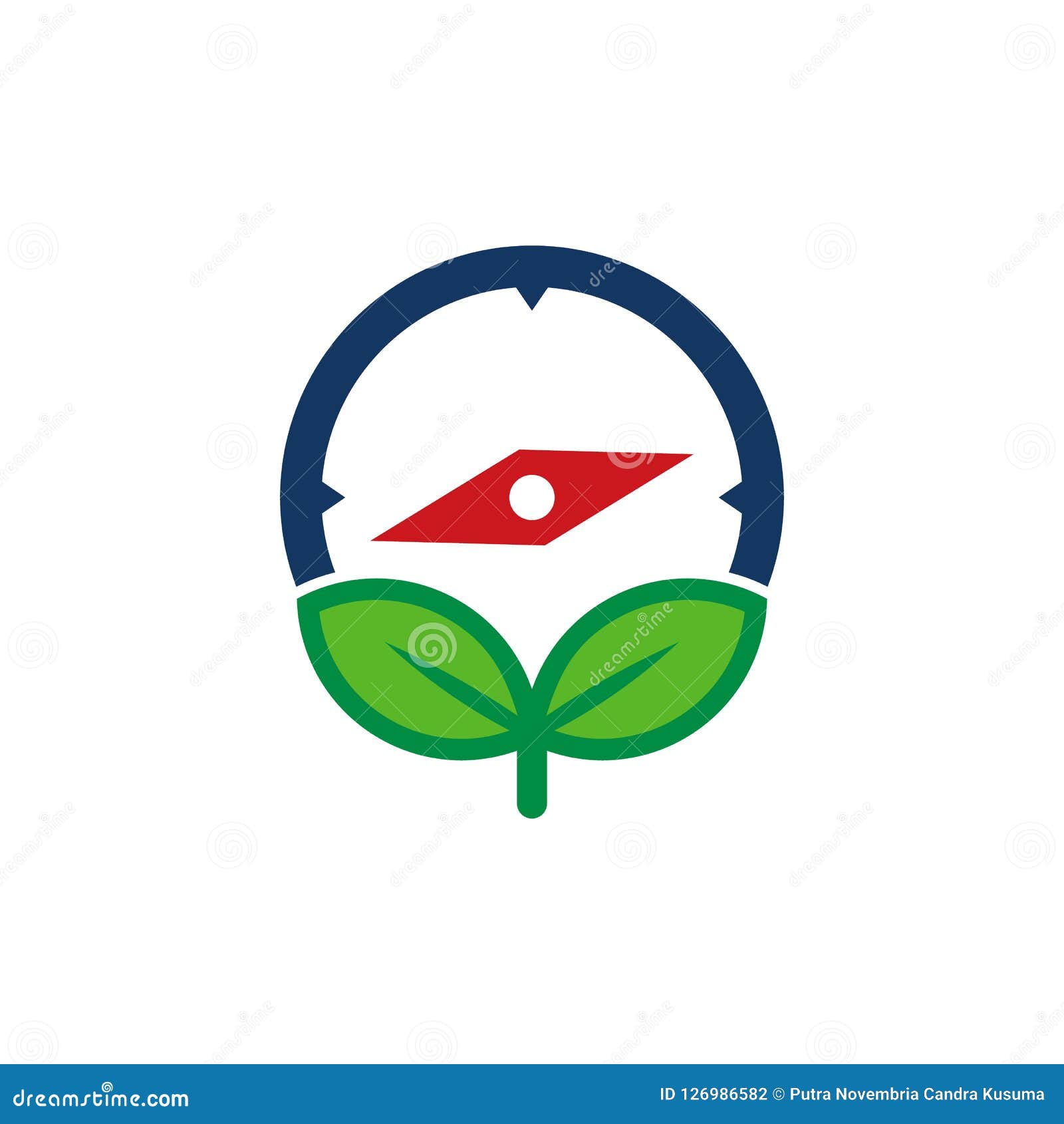 Compass Nature Logo Icon Design Stock Vector - Illustration of business ...