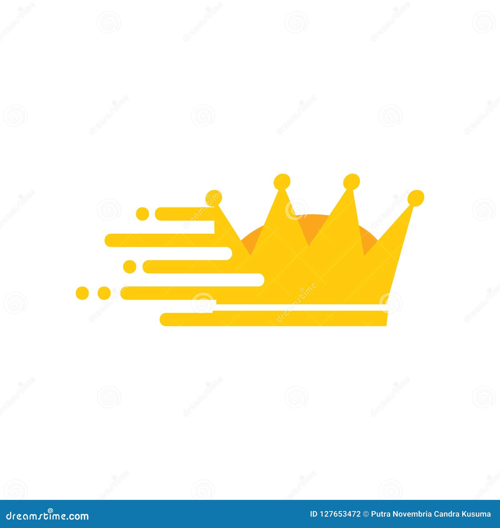 Crown Speed Logo Icon Design Stock Vector - Illustration of power ...