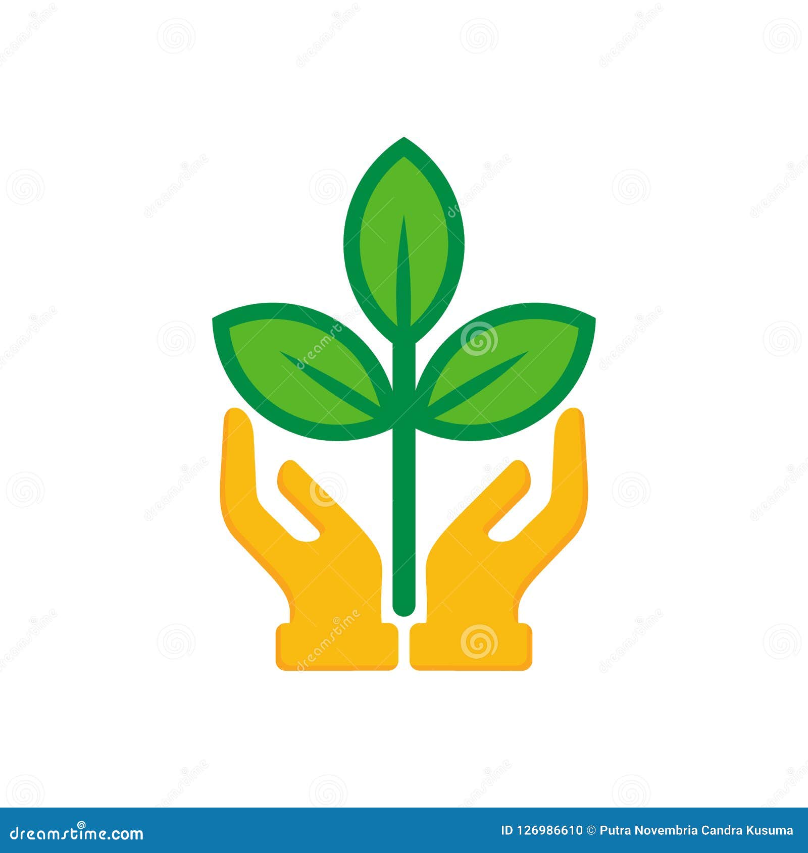 Help Nature Logo Icon Design Stock Vector - Illustration of health ...