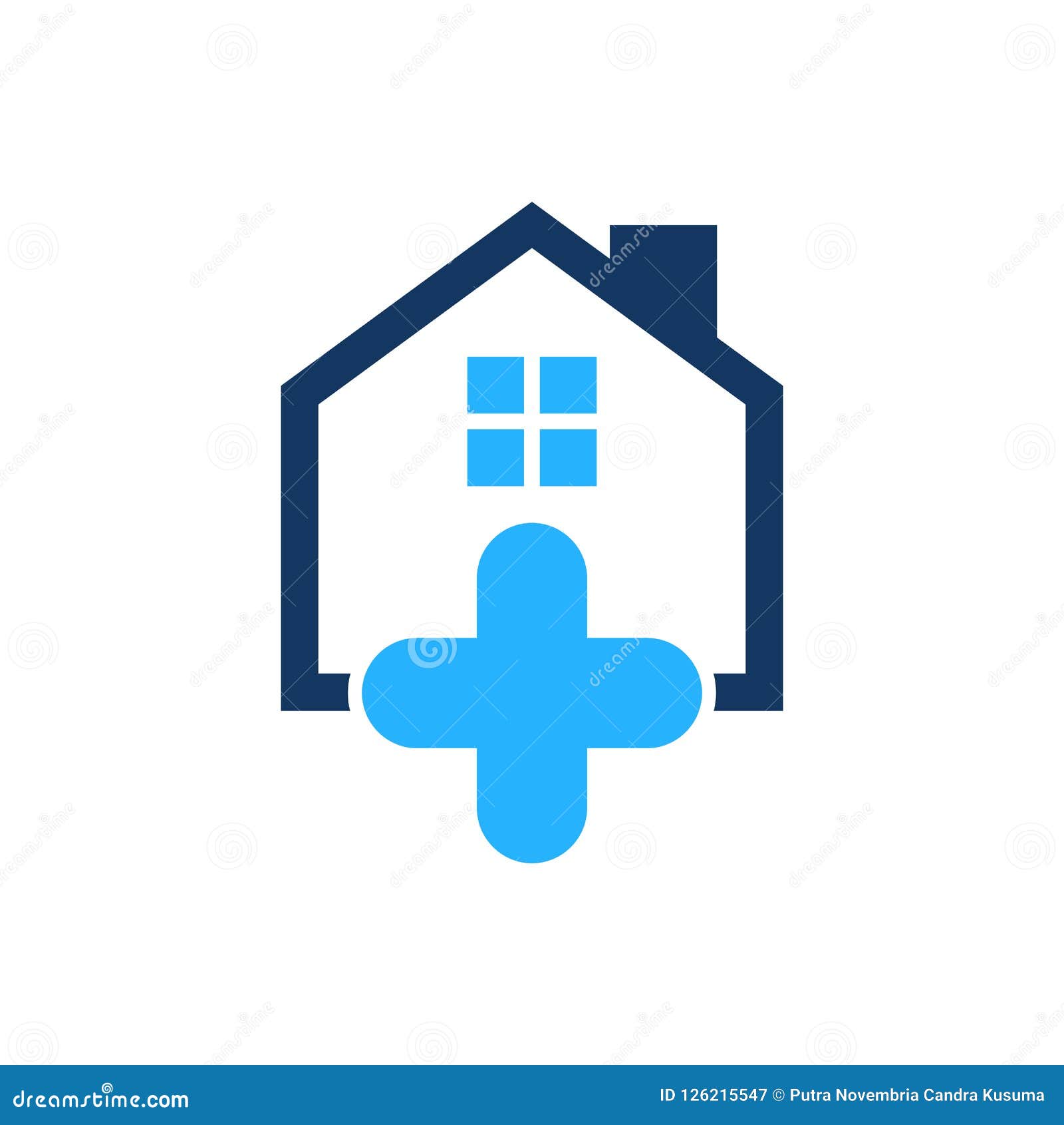 Medical House Logo Icon Design Stock Vector - Illustration of ...